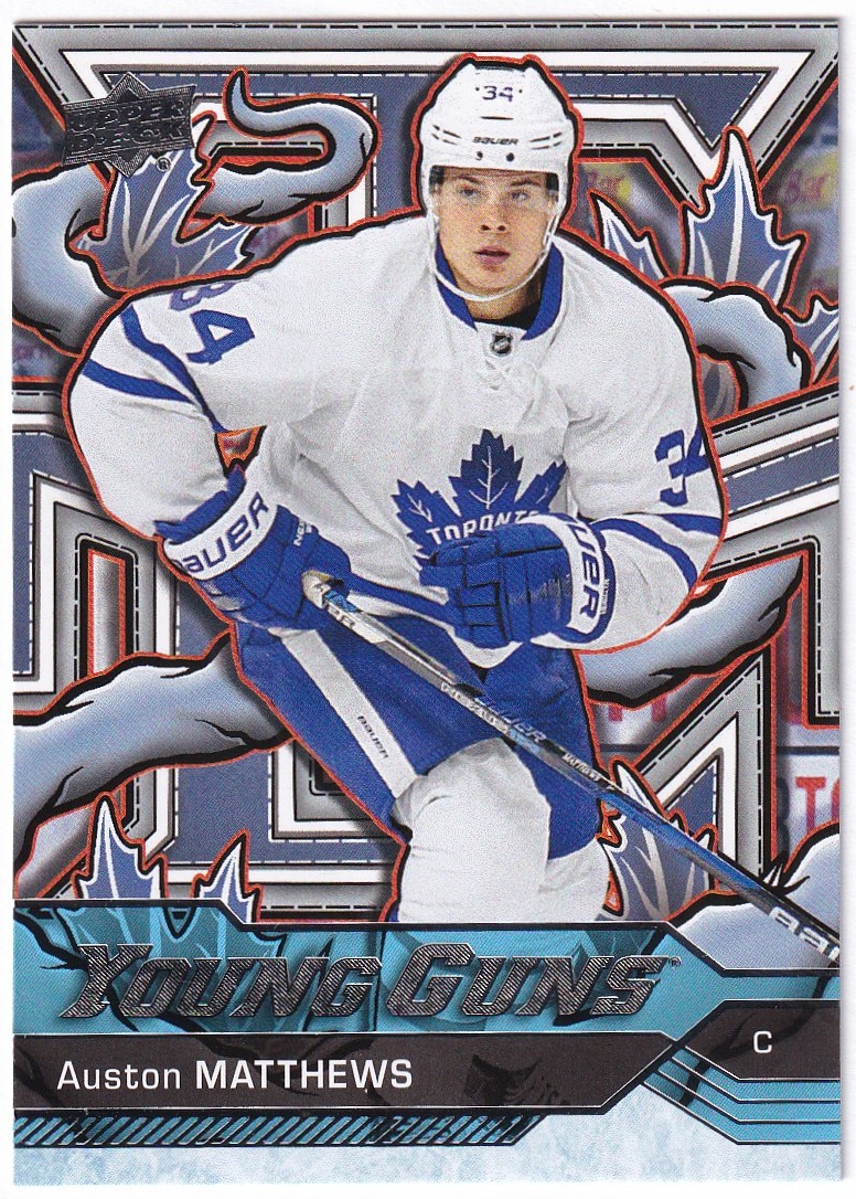 2024-25 Upper Deck Young Guns Renewed Series 2 #201 Auston Matthews ...