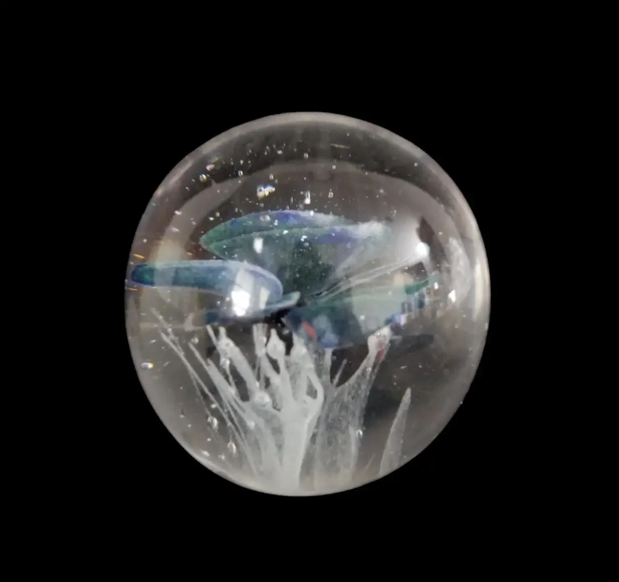 #242 Vintage Dynasty Gallery Glass Paperweight