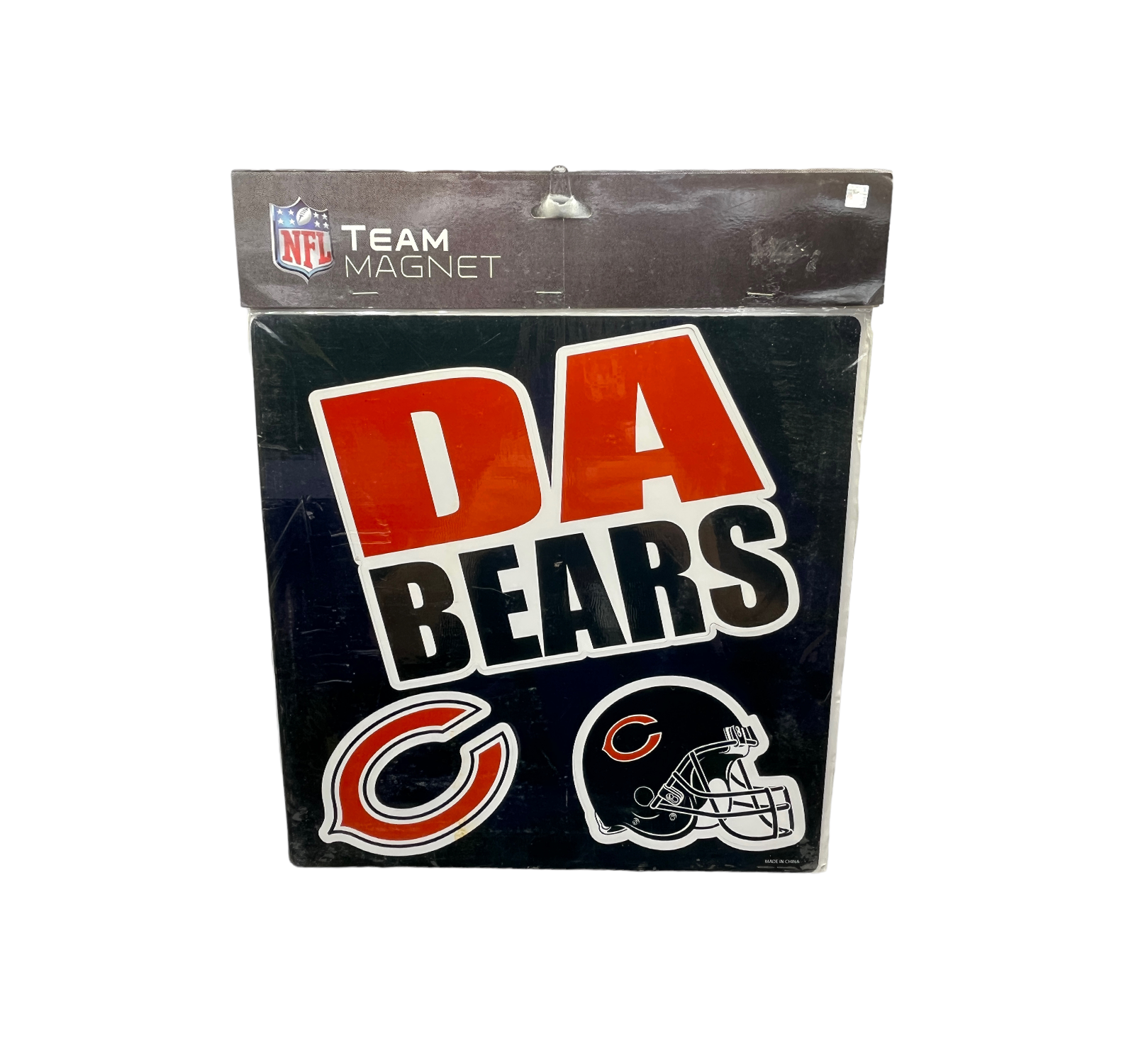 DA BEARS Chicago NFL Football Multi-Magnets Punch Out Magnets NEW SEALED