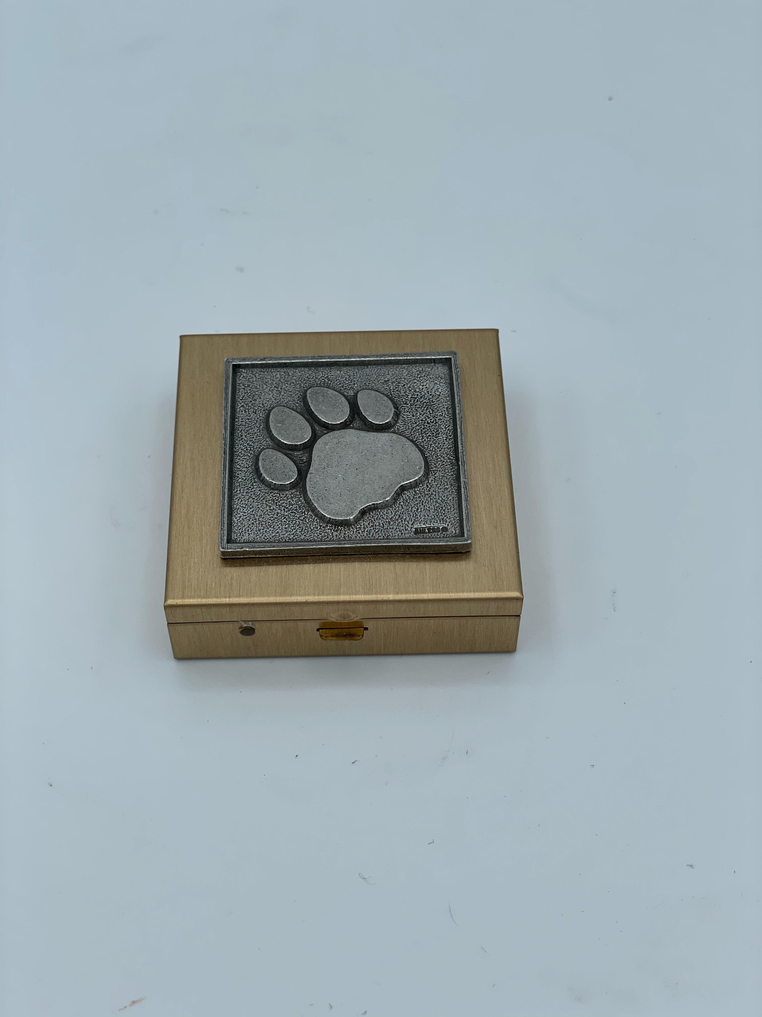 Dog Paw Print Pill Box