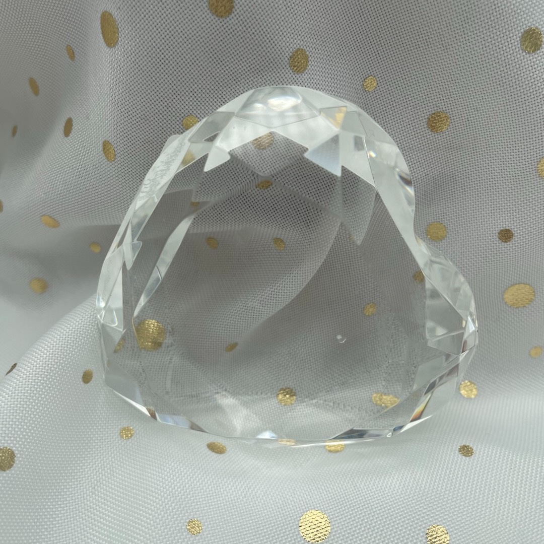 Rosenthal Clear Crystal Heart