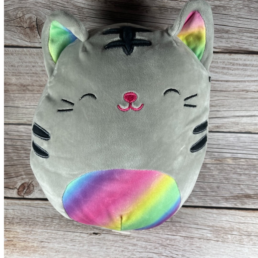Squishmallows TALLY The TABBY CAT 11" Plush, ORIGINAL Gray Tabby ...