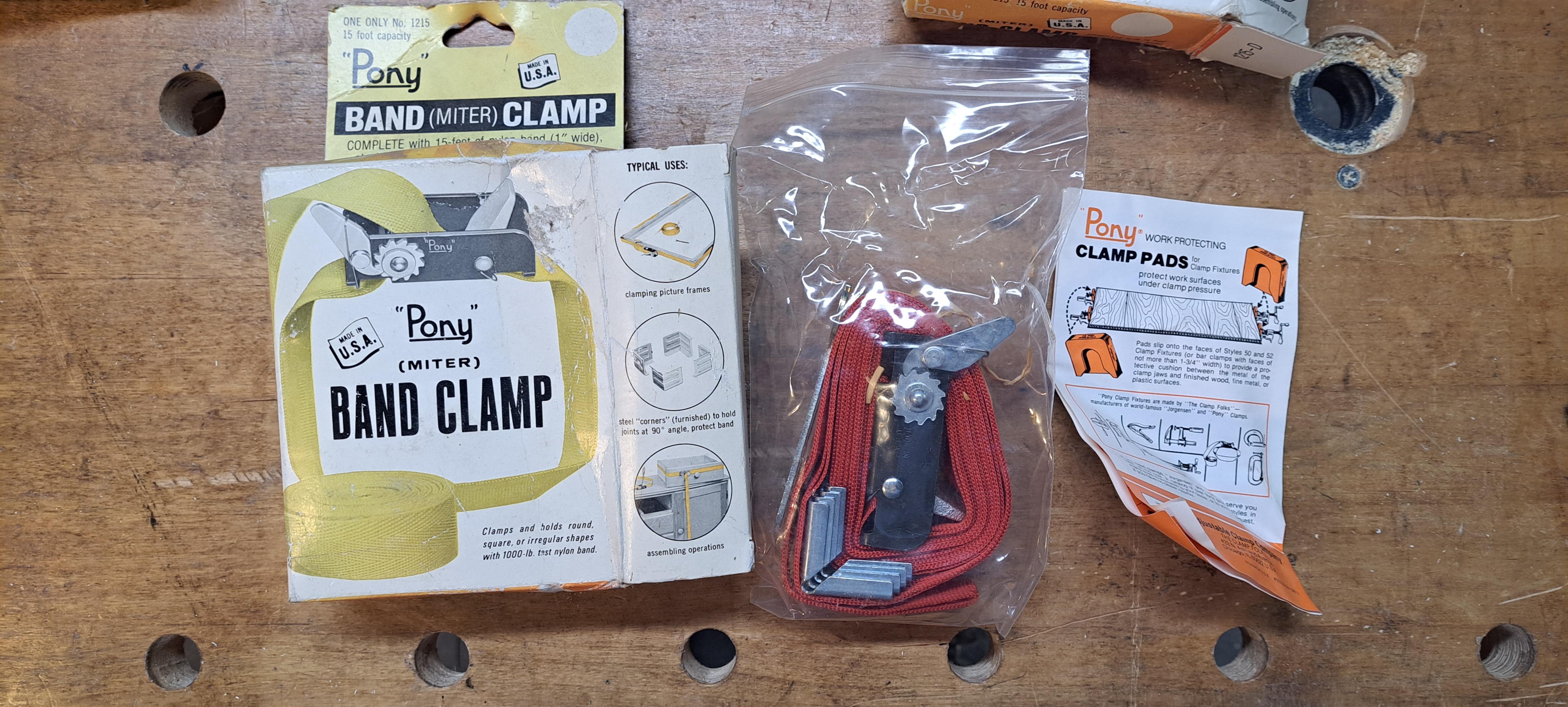 Pony Band Miter Clamp, NEW In Box.