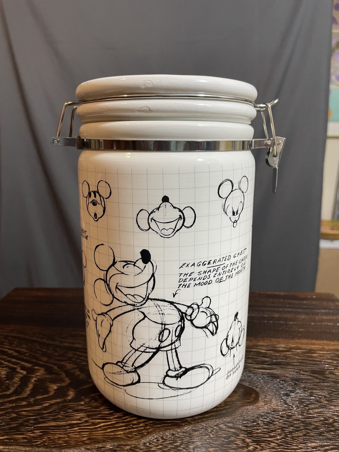 Tall Mickey Mouse Canister