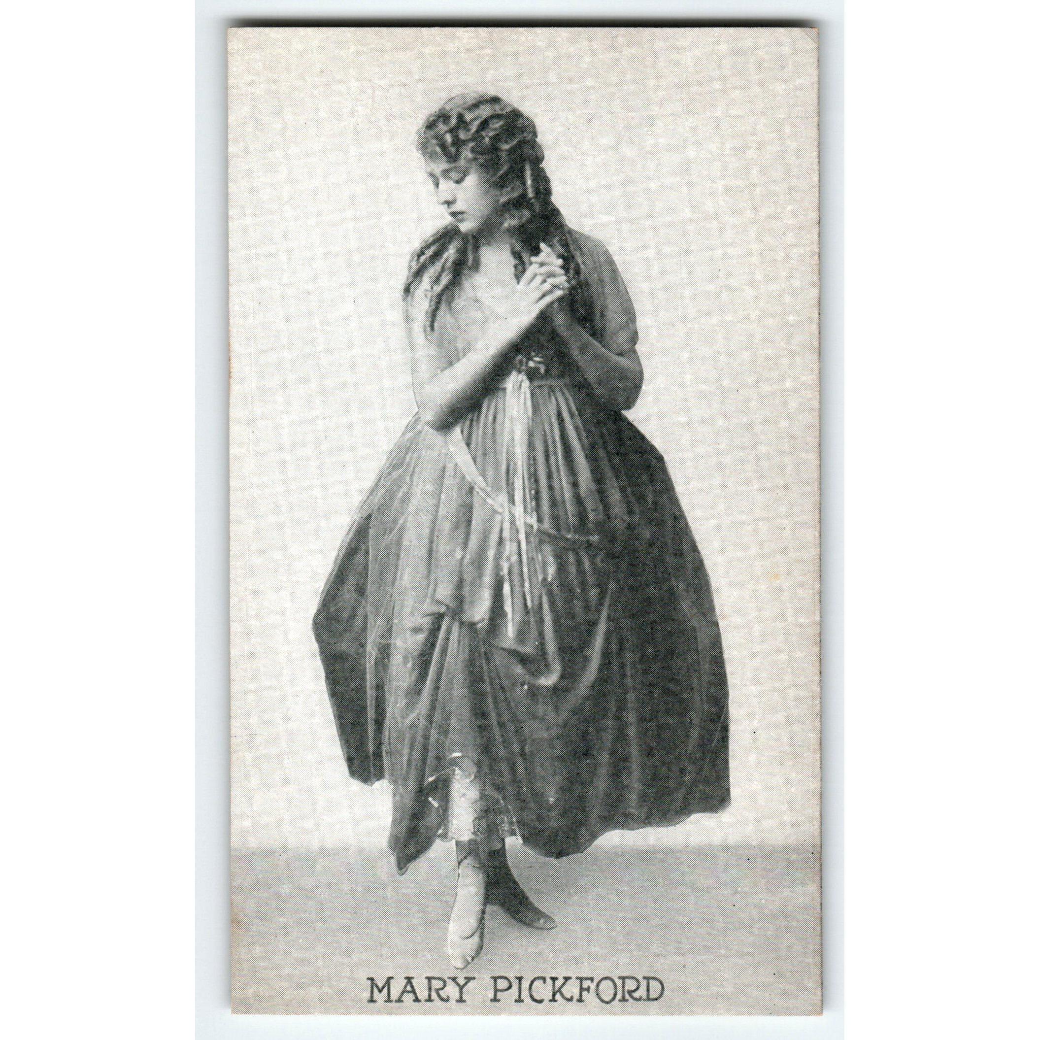 Mary Pickford Hollywood Actress Arcade Trade Card Original Gladys ...