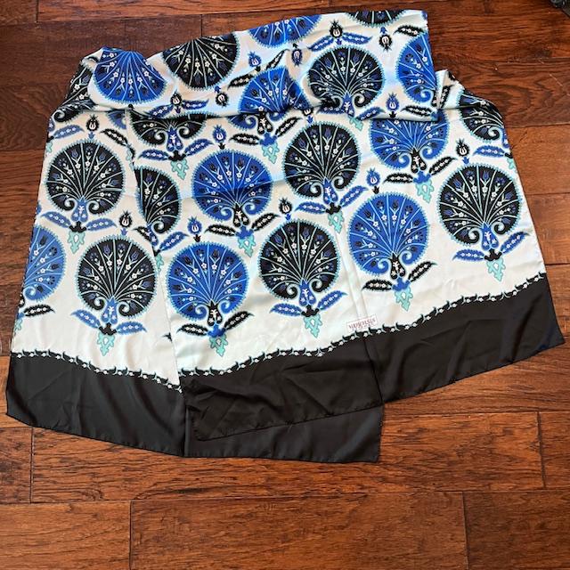 Turkish Satin Scarf - Made in Turkey - Vanensis Ottoman 26" x 70"