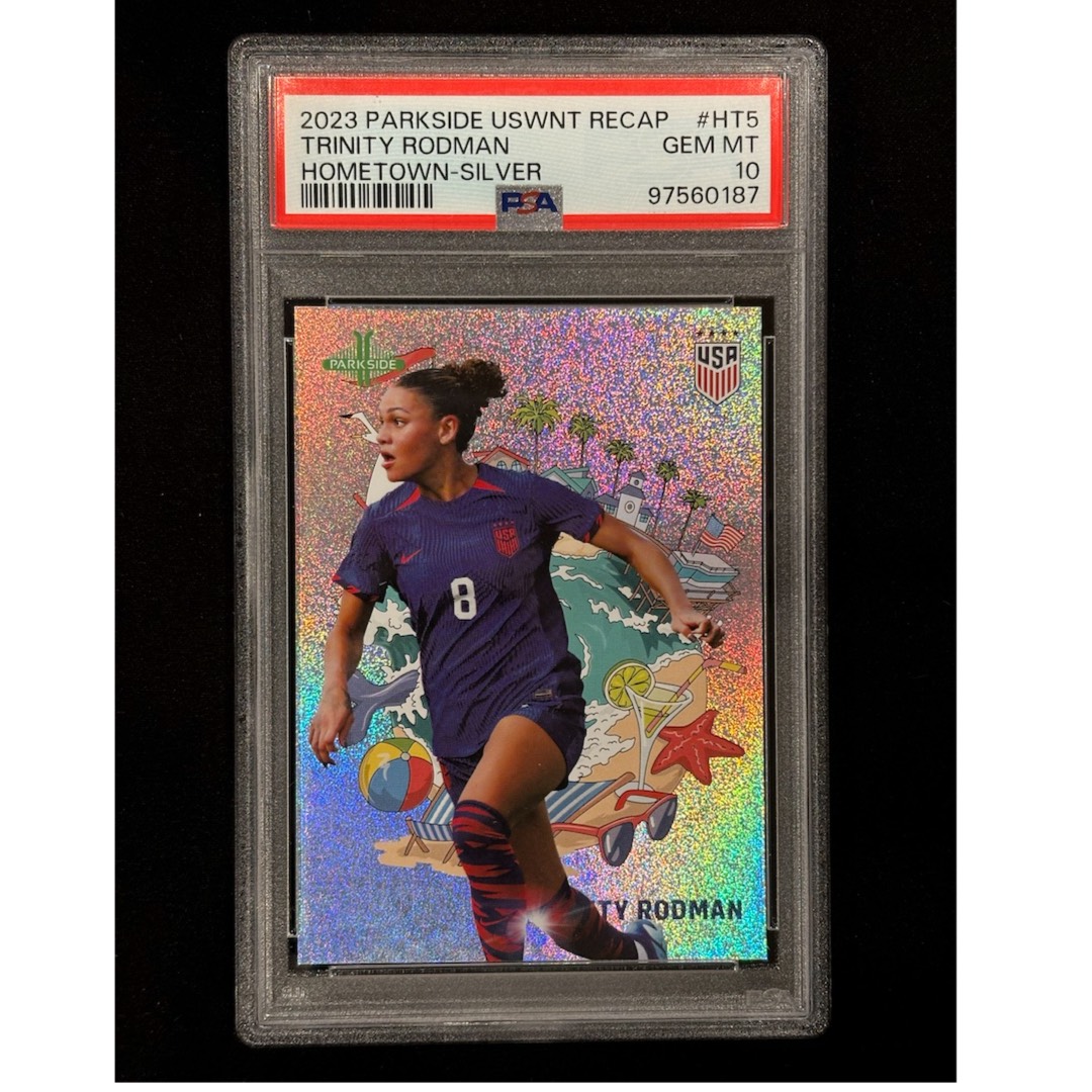 Trinity Rodman 2023 Parkside USWNT Recap Hometown PSA 10