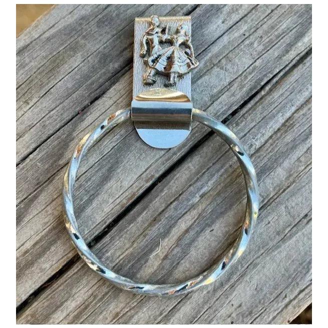 Vintage Square Dancing Key Holder