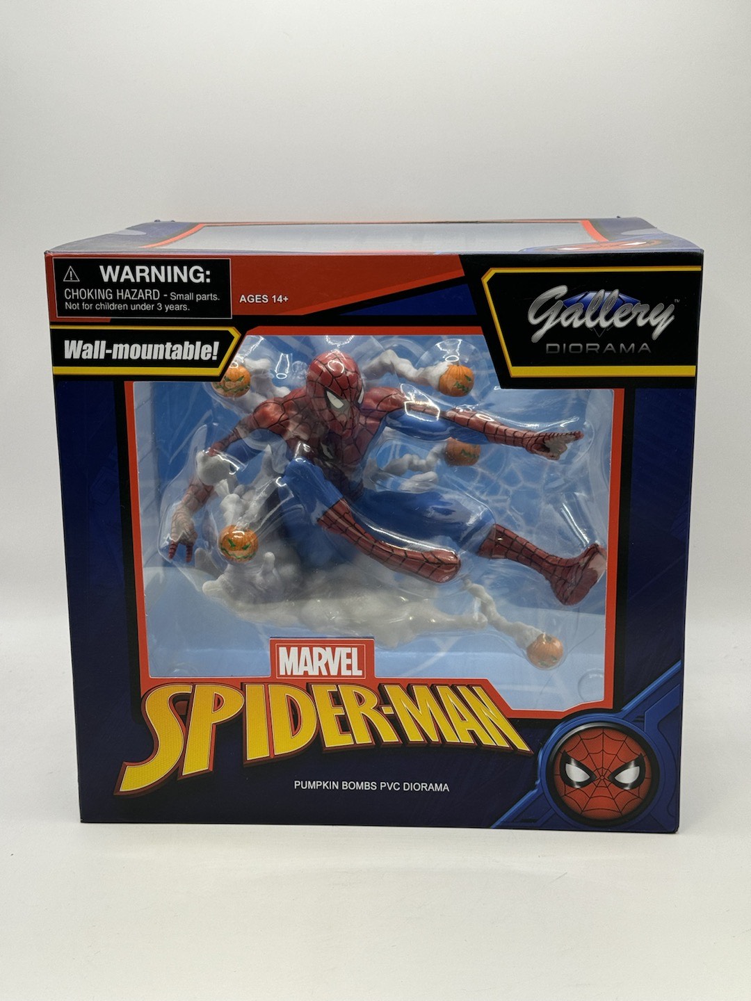 Marvel Gallery Spider-Man 6-Inch PVC Statue Pumpkin Bombs - Diamond ...