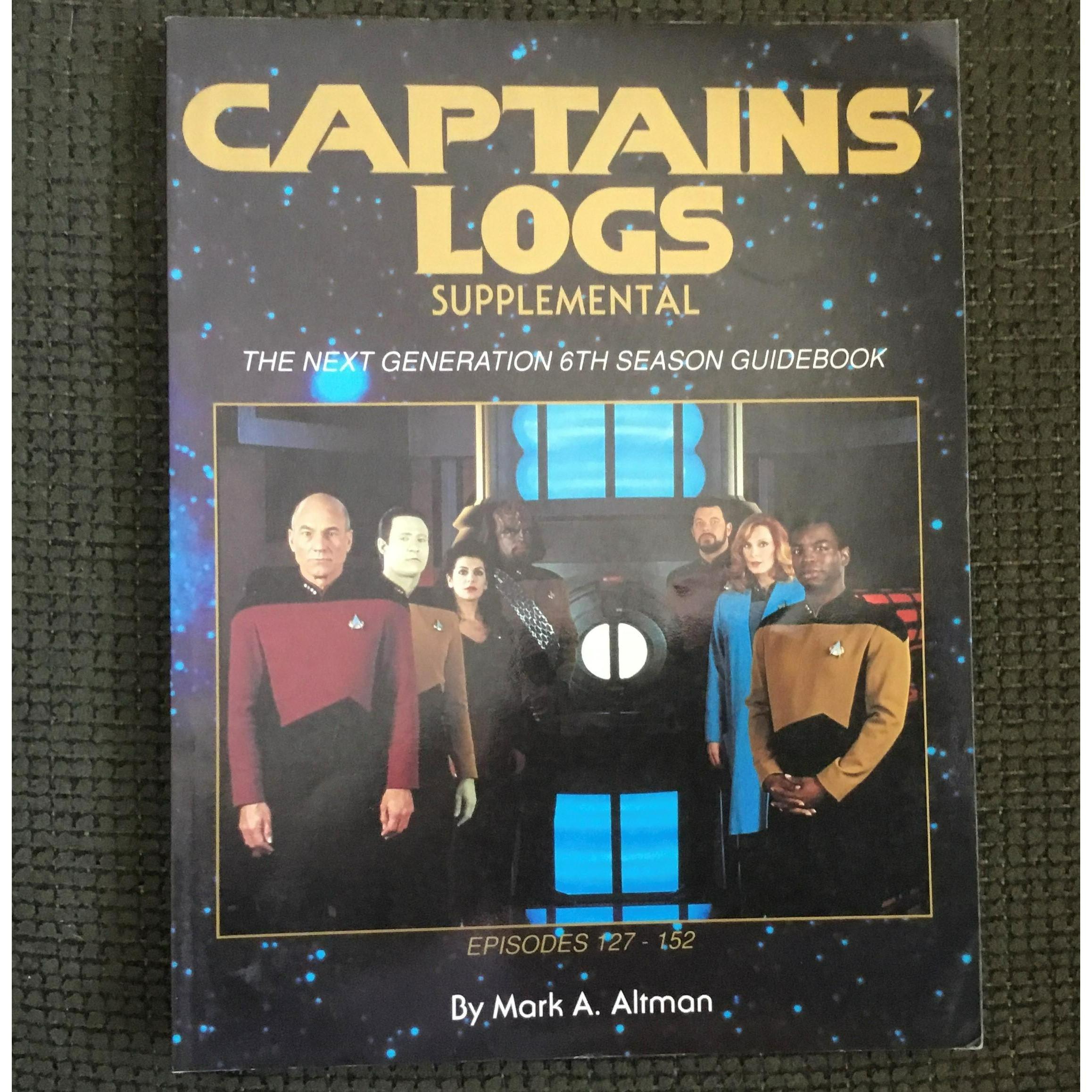 Star Trek Captains' Logs Supplemental, Next Generation, 1993