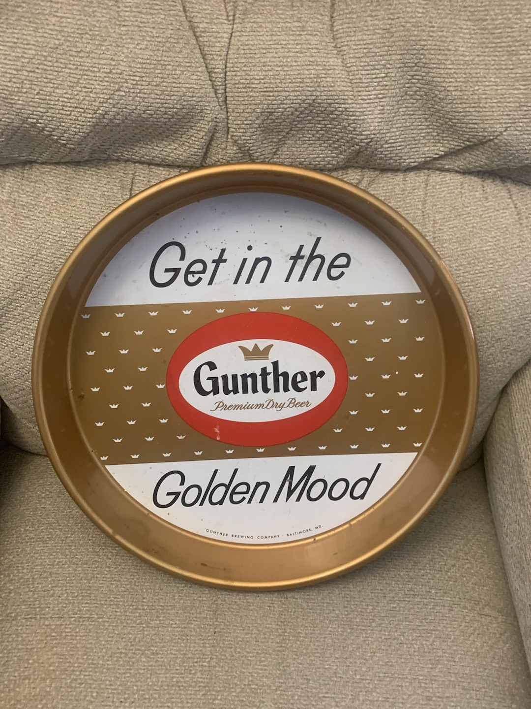 Gunther Golden Mood Beer Tray