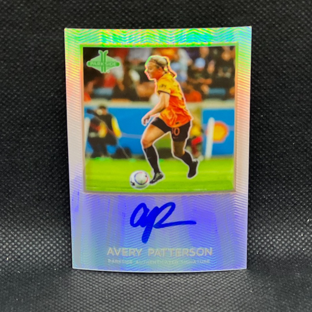 Avery Patterson 2024 Parkside Pacific NWSL Autograph Houston Dash ...