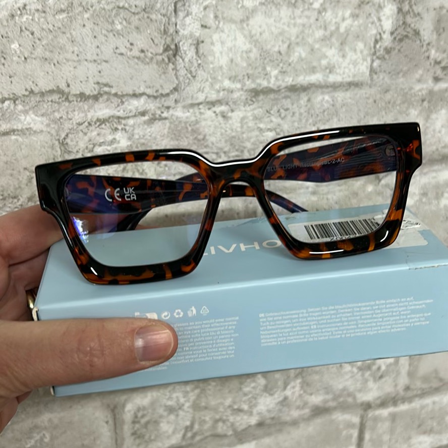 Tortoise Rectangle Blue Light Glasses
