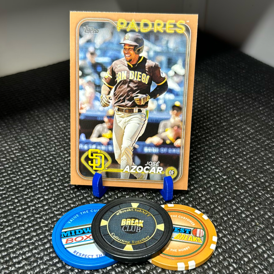 2024 Jose Azocar Gold 1753/2024 Series 2 San Diego Padres