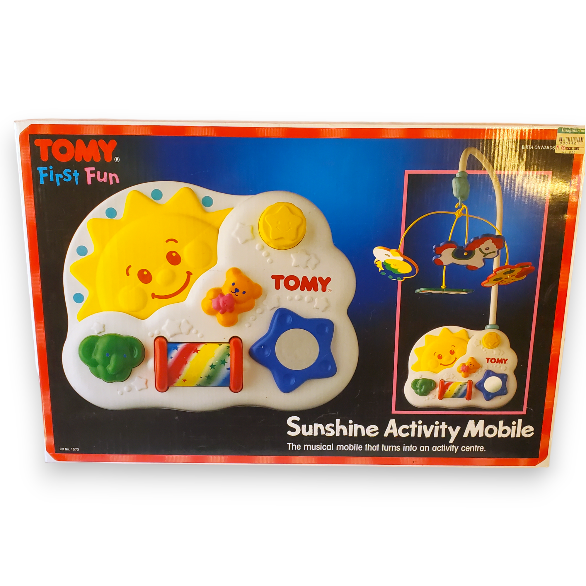 RARE! Vintage 90s TOMY First Fun Sunshine Baby Mobile - New in Box ...