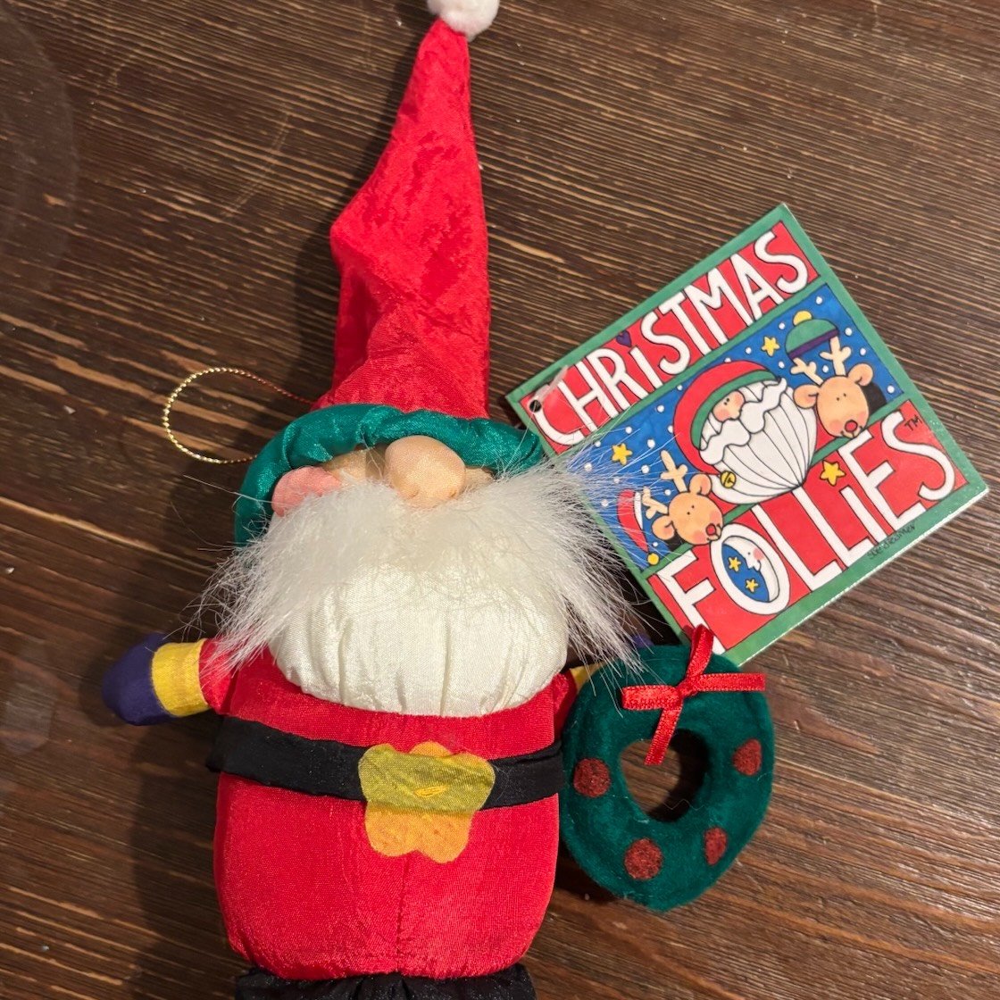 Vintage 1995 Santa Clause Christmas Follies International Silver Co ...
