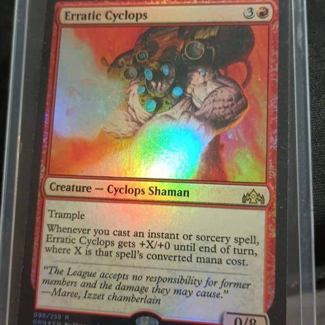 MTG-Erratic Cyclops