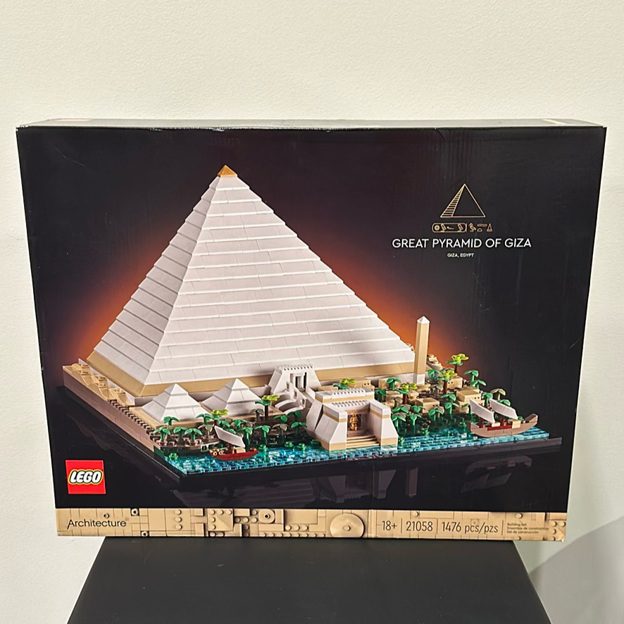 Architecture Set 21058, Great Pyramid Of Giza! New Sealed In Box!