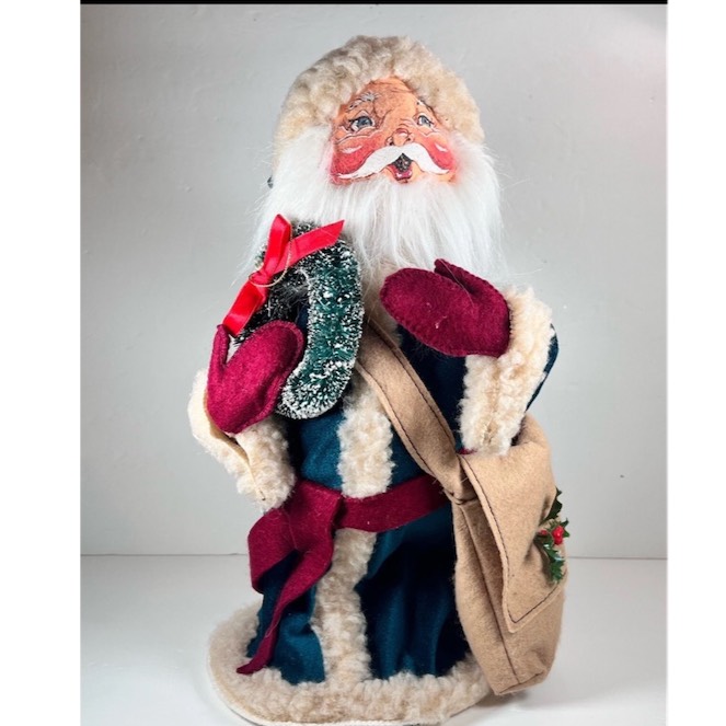Annalee Old World Saint Nicholas 1995 - 5450 12" Santa Made In USA Vintage