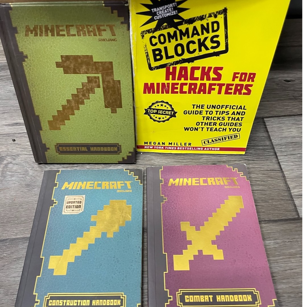 Minecraft Guide And Handbooks X 4