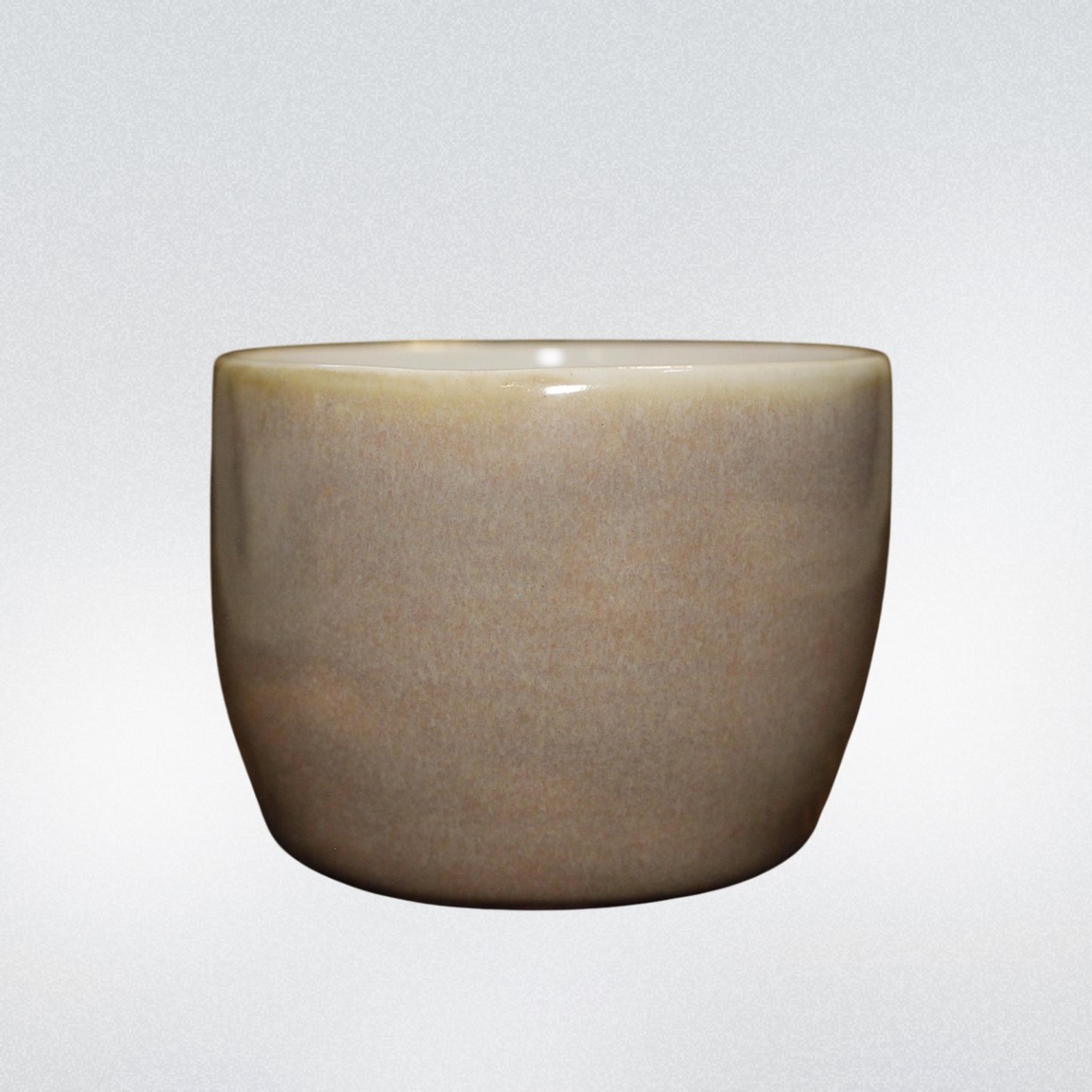 Luna's Little 6 oz Tea Cup in Dusty Mauve, 2.25" height