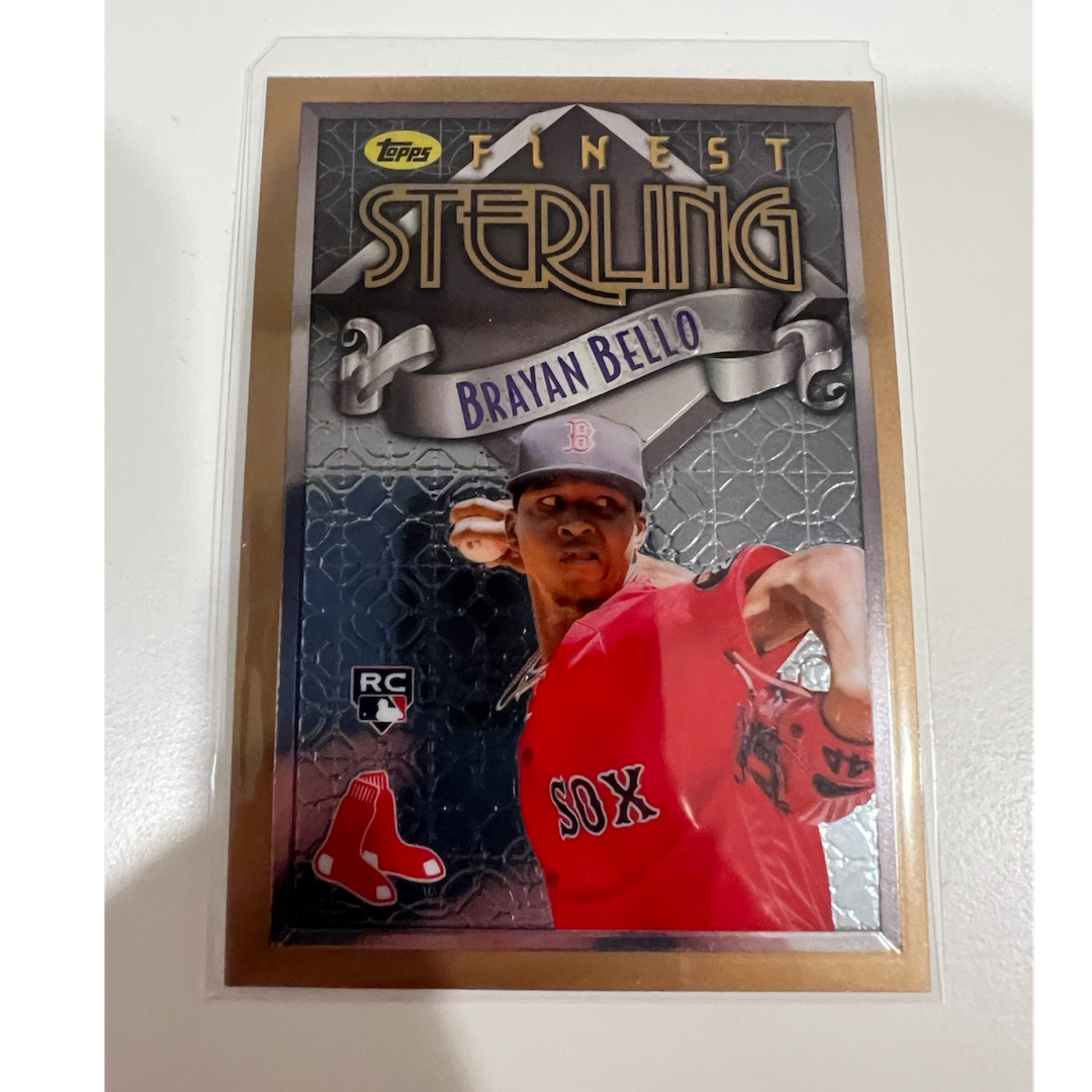 Brayan Bello RC Finest Flashbacks Boston Red Sox