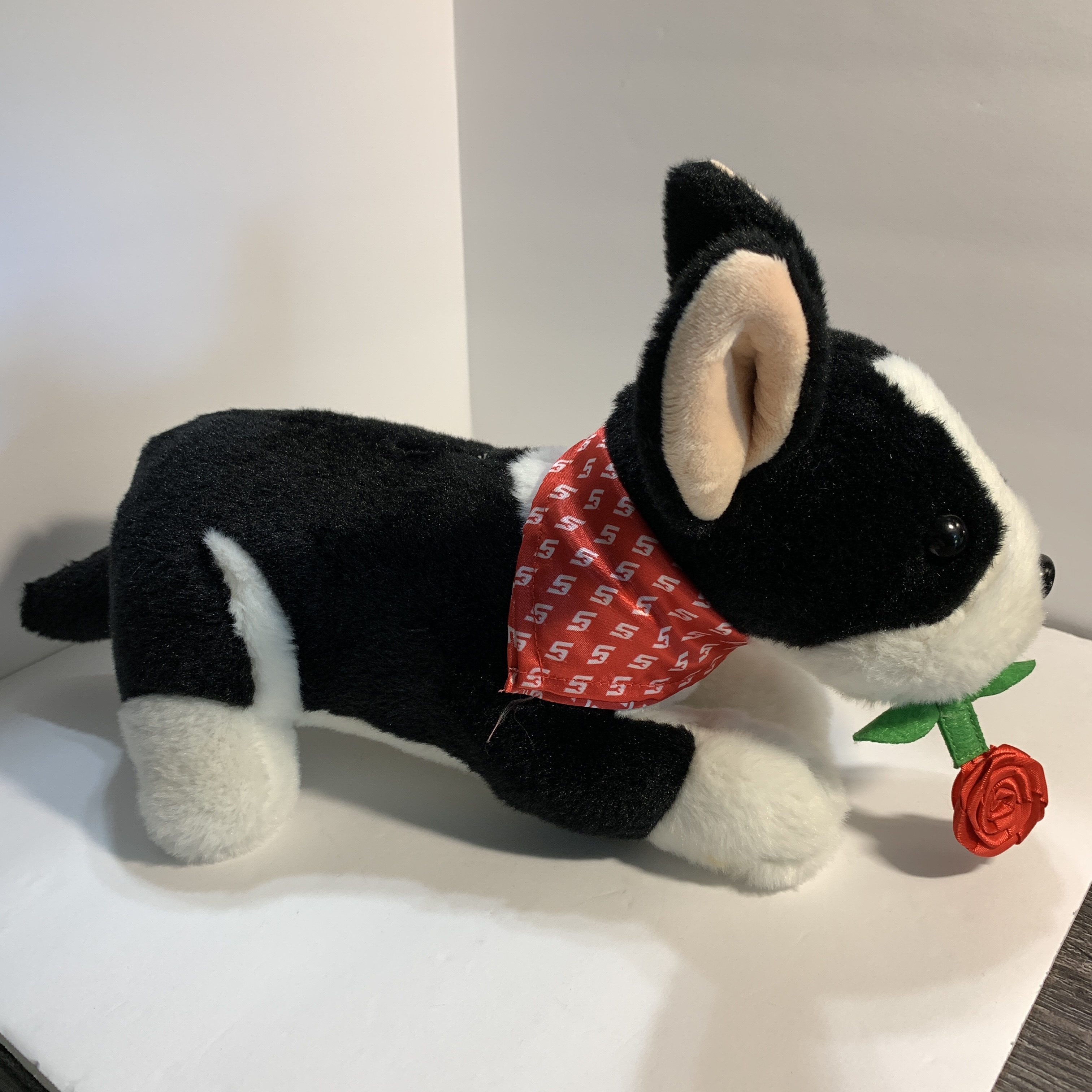 Snap On Dog Plush