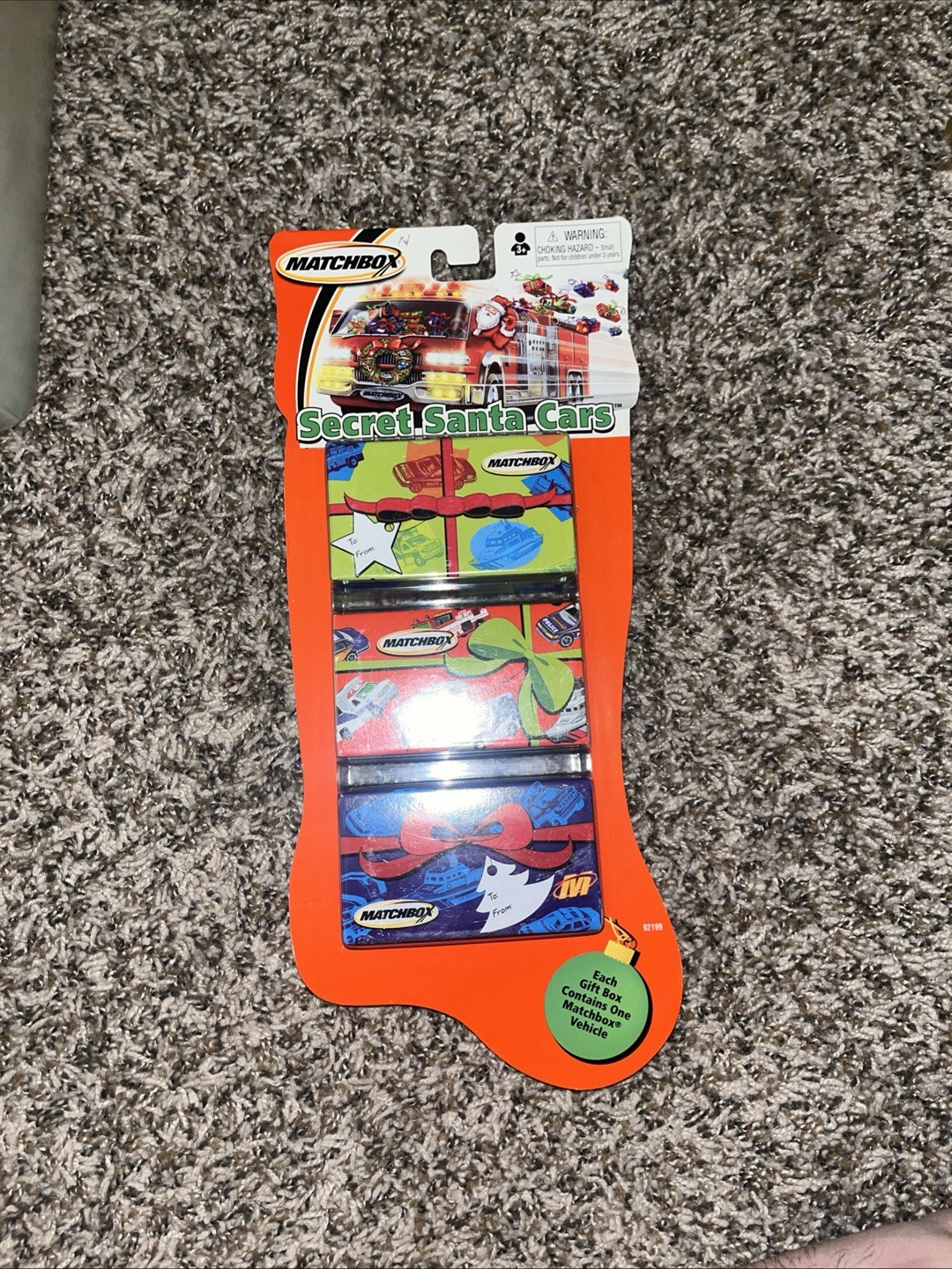 2001 MATCHBOX Diecast 1/64 Secret Santa Cars 3 Gift Pack BLIND BOX ...