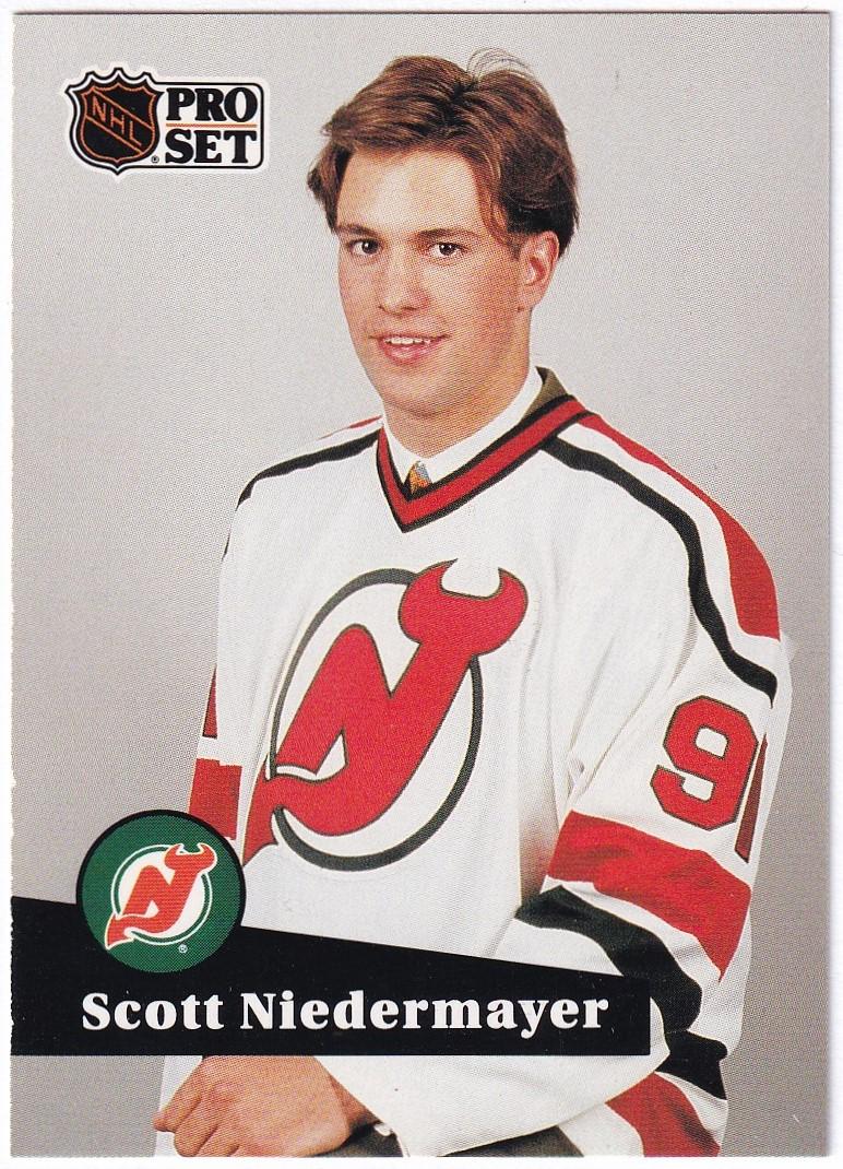 1991-92 Pro Set CC #CC4 Scott Niedermayer SP New Jersey Devils Hockey Card