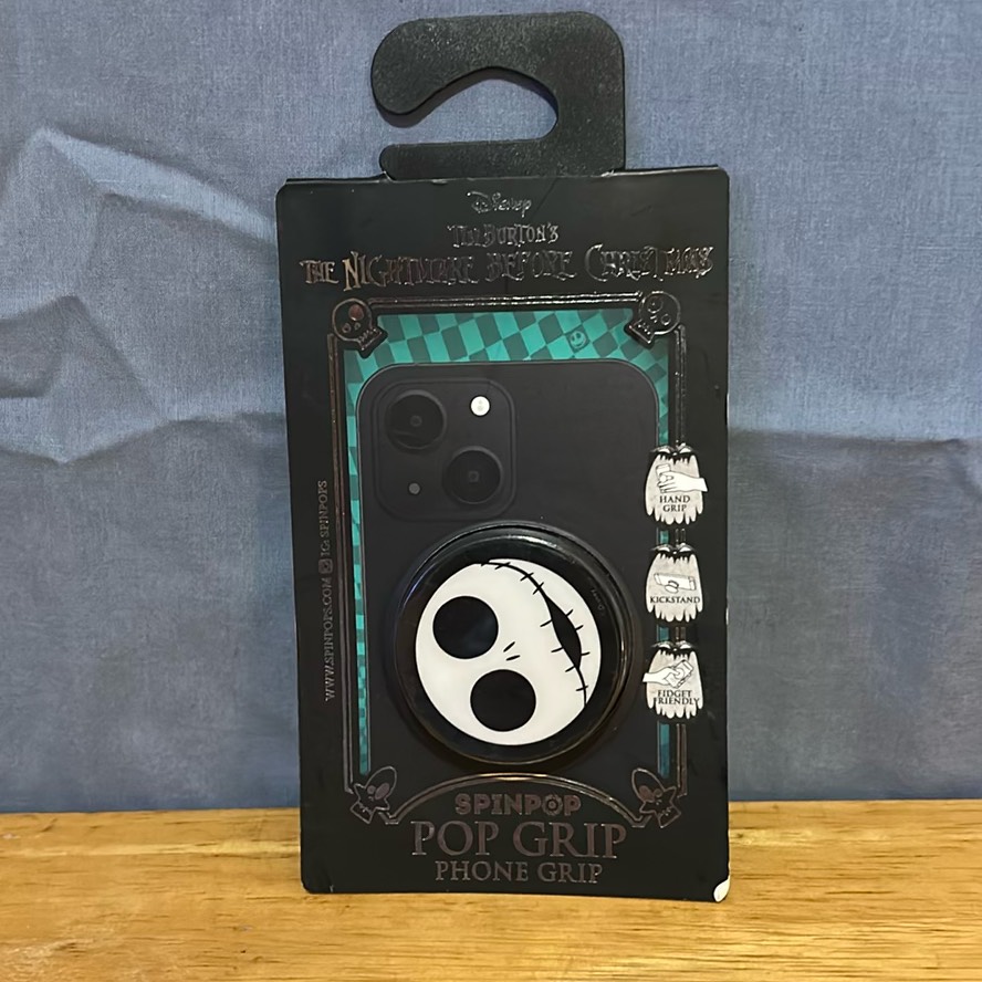 Disney Nightmare Before Christmas Spinpop Phone Grip - Jack Skellington