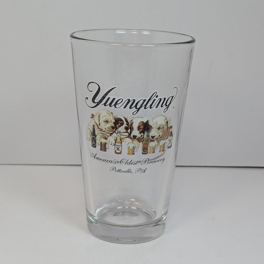 Yuengling Brewery Pint Dogs Logo Puppies Pottsville PA 16oz Draft Beer ...