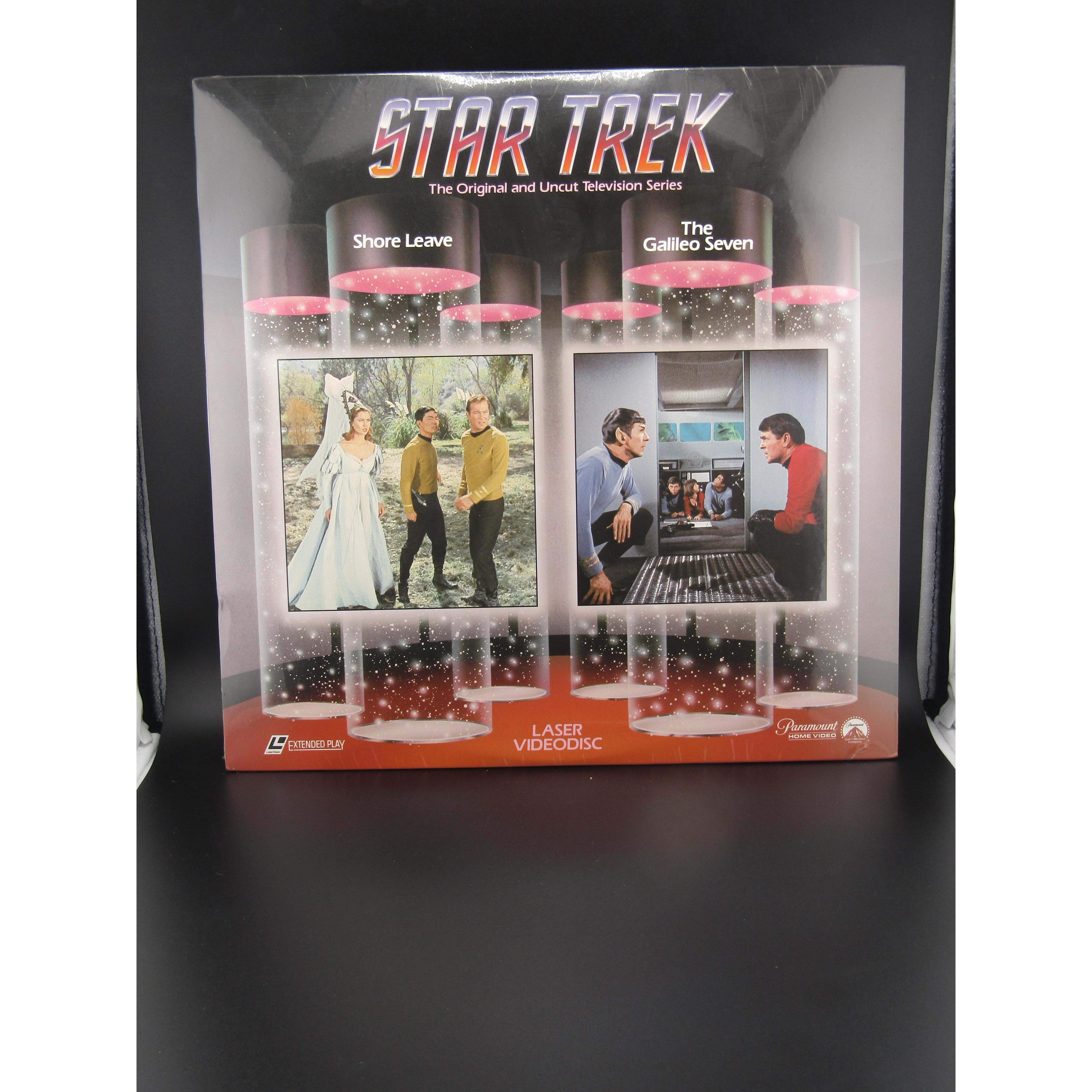 Star Trek Laserdisc: Shore Leave & The Galileo Seven Sealed Will ...