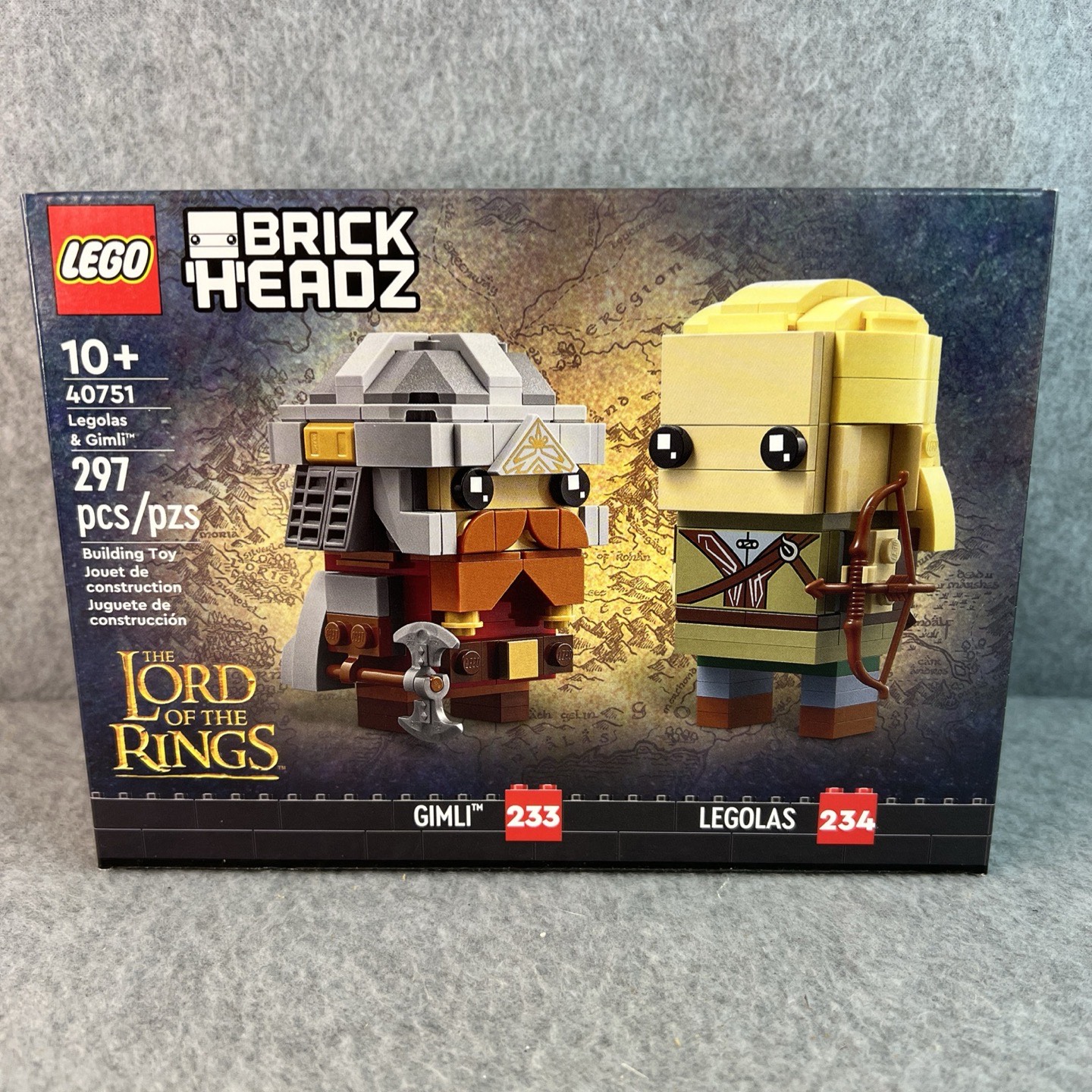LEGO 40751 Brickheadz The Lord of the Rings Legolas & Gimli