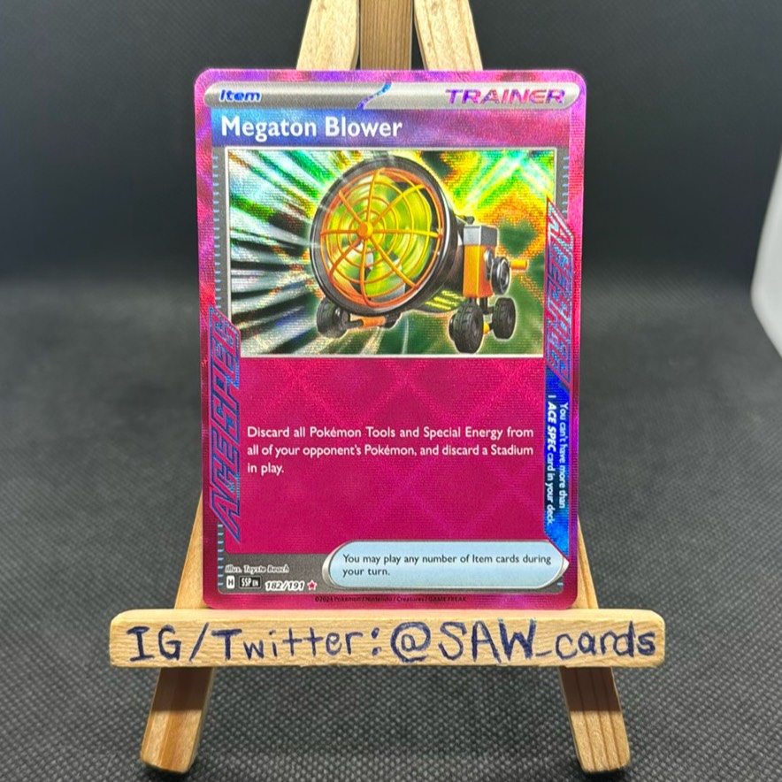 Megaton Blower Pokemon Surging Sparks Ace Spec 182/191