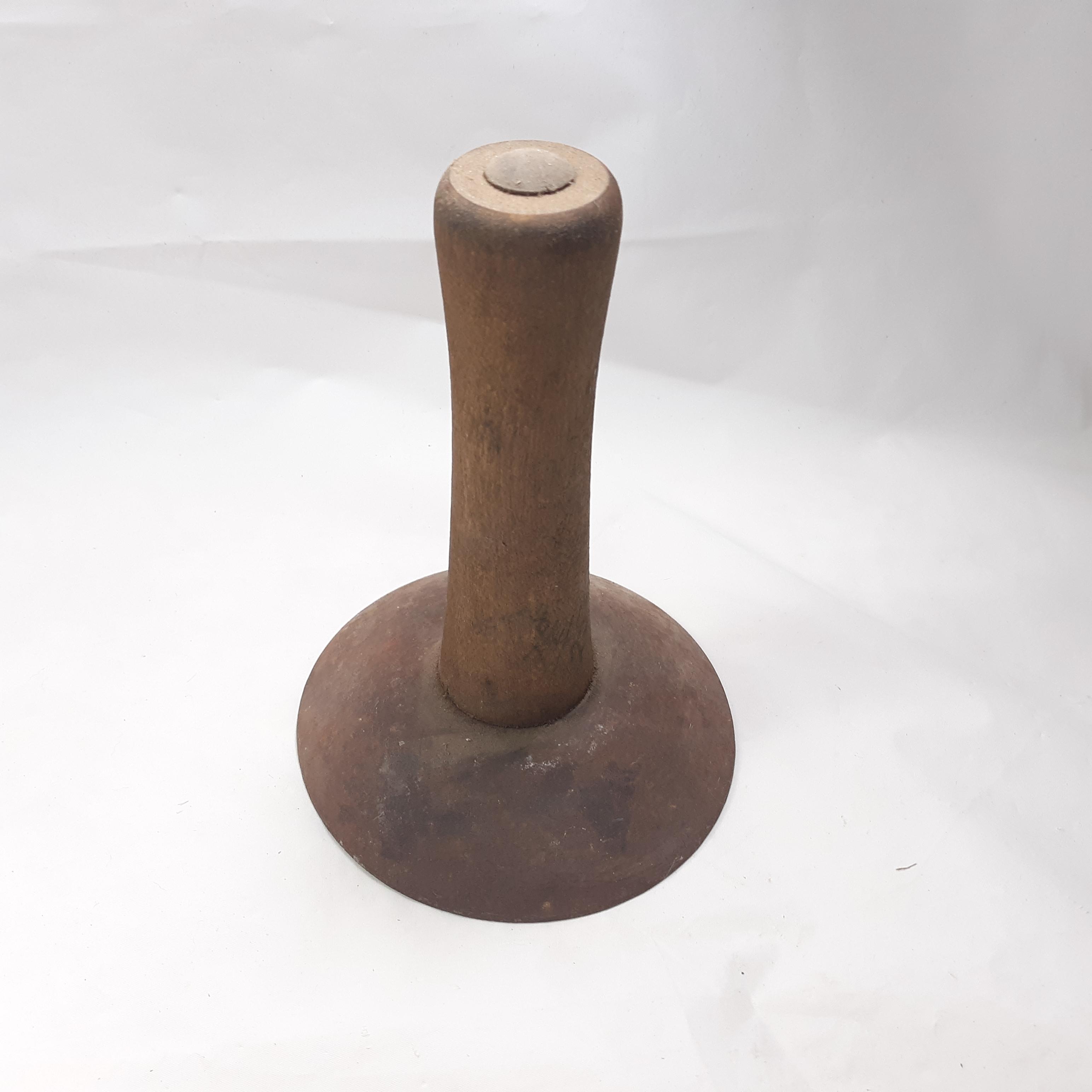 Vintage Hog Scraper Farm Tool Pig Animal Wood Hand Wooden