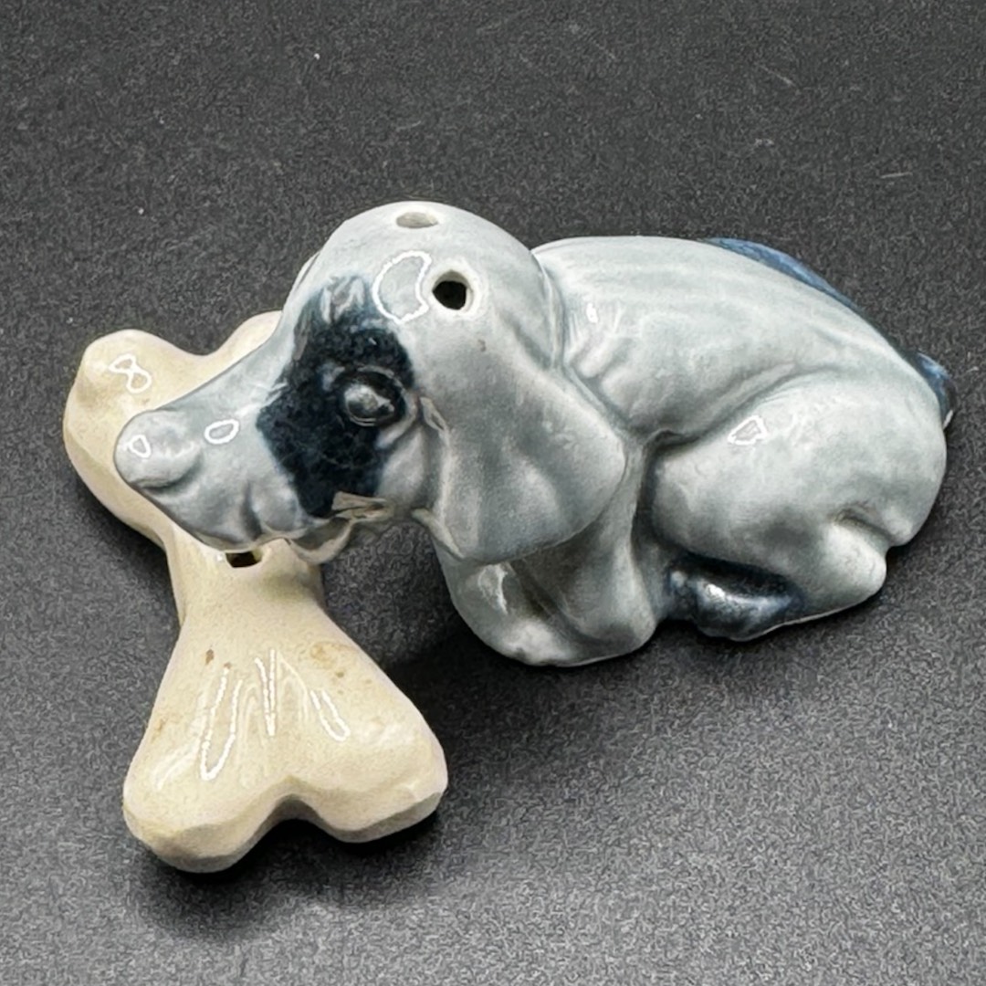 Dog A Dog A Bone Salt And Pepper Shakers