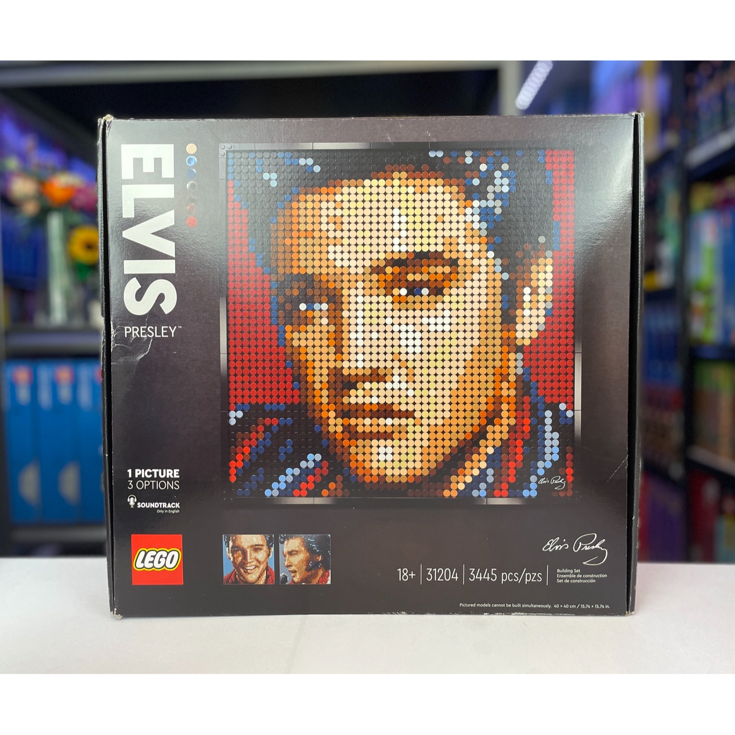 LEGO Art Elvis Presley, 31204, Box Wear, Brand New & Sealed
