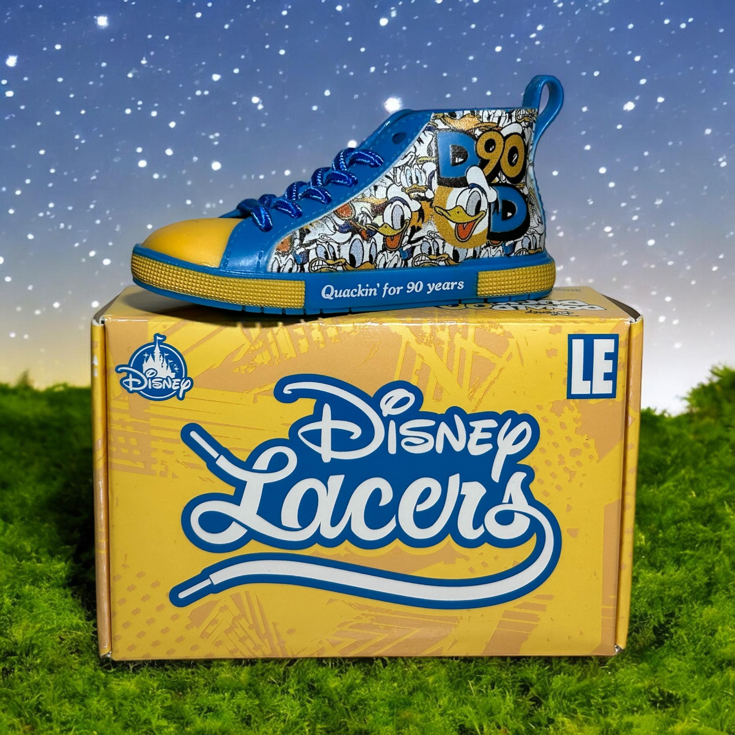 Donald Duck Disney Lacers Limited Edition 90th Anniversary Vinyl ...