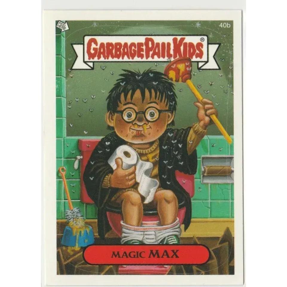 Magic Max #40b Garbage Pail Kids GPK Harry Potter Daniel Radcliffe JK ...
