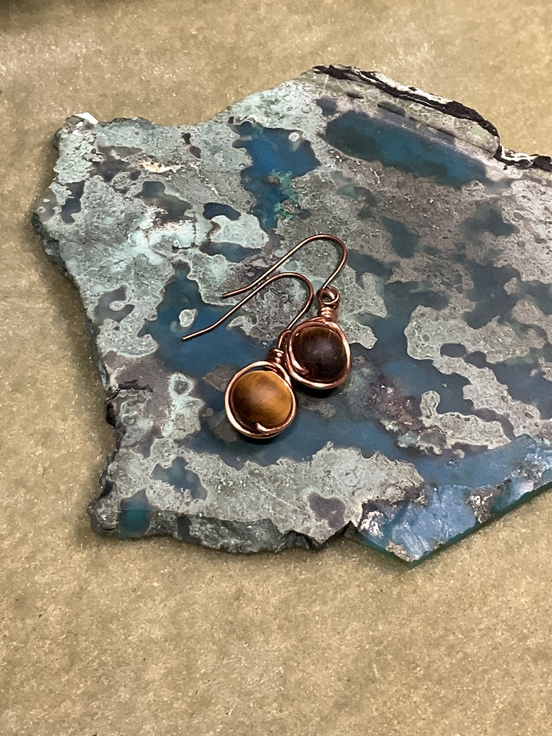 Tigers Eye Dangle Pretties