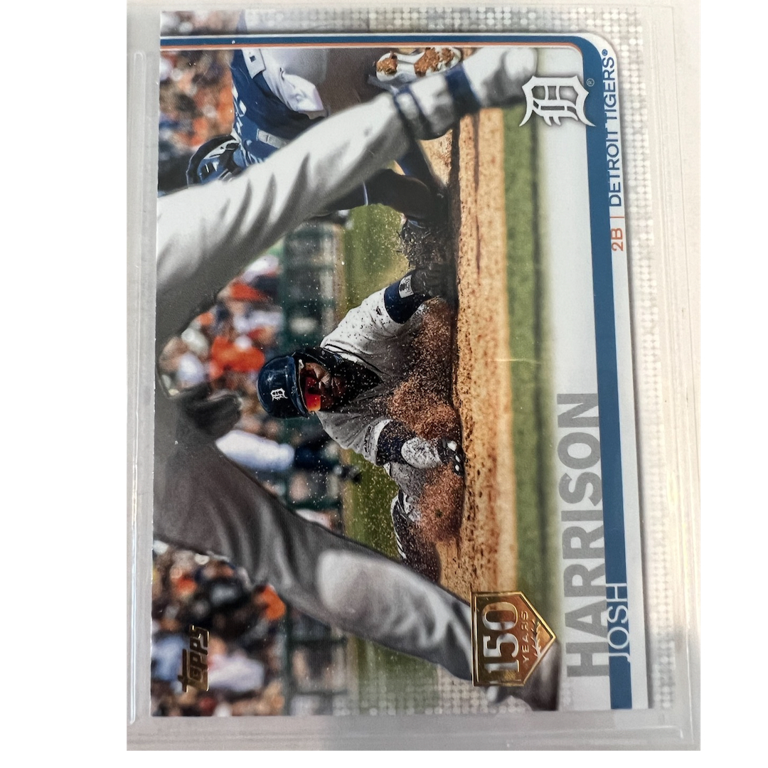 Josh Harrison 150 Years Stamp Detroit Tigers
