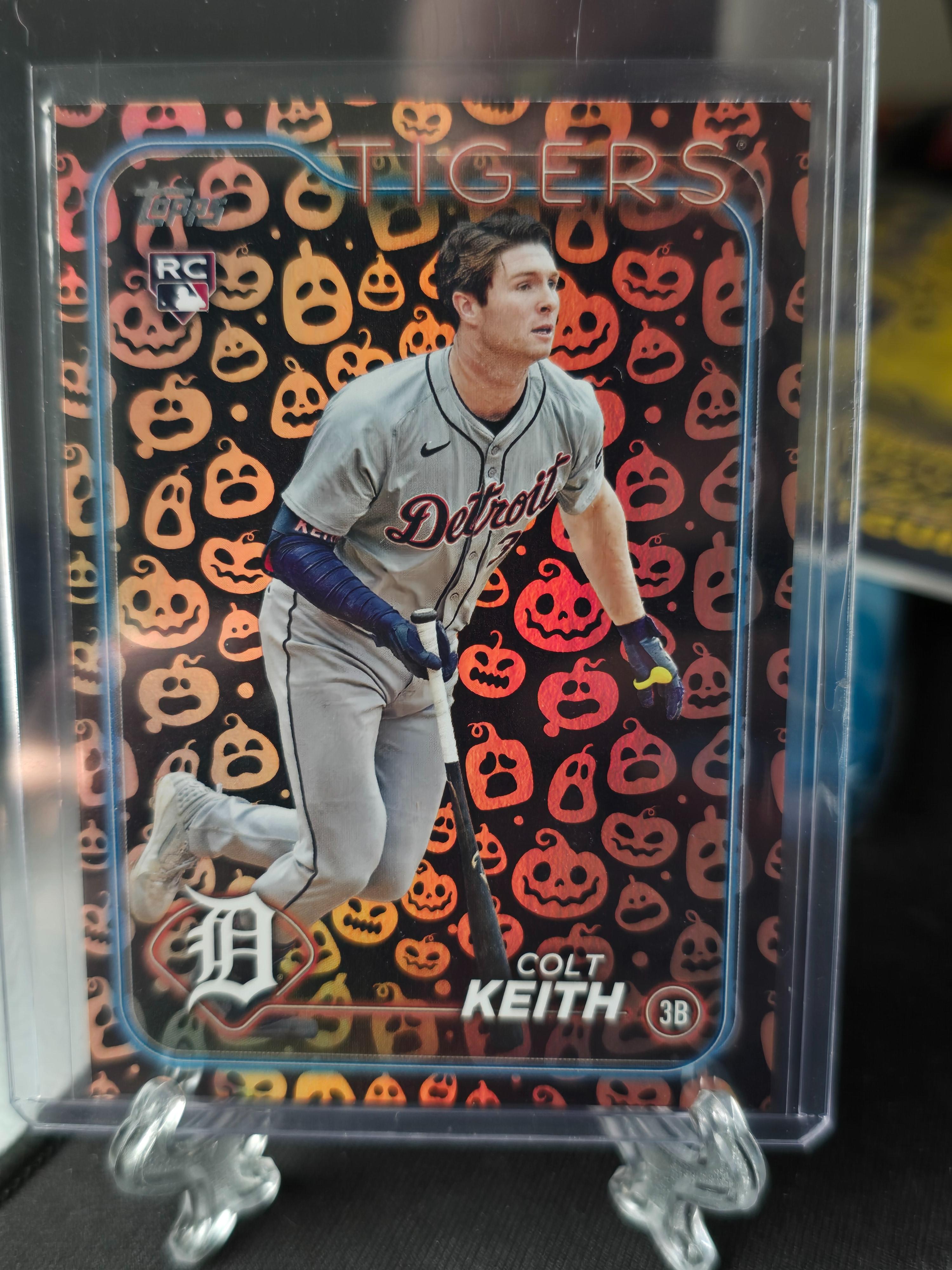 2024 Topps Update Colt Keith Jack-O-Lattern SP Rookie Detroit Tigers