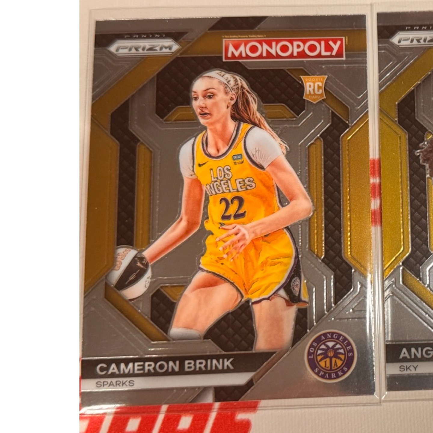 2024 Prizm WNBA Monopoly Cameron Brink RC Insert WNBA6
