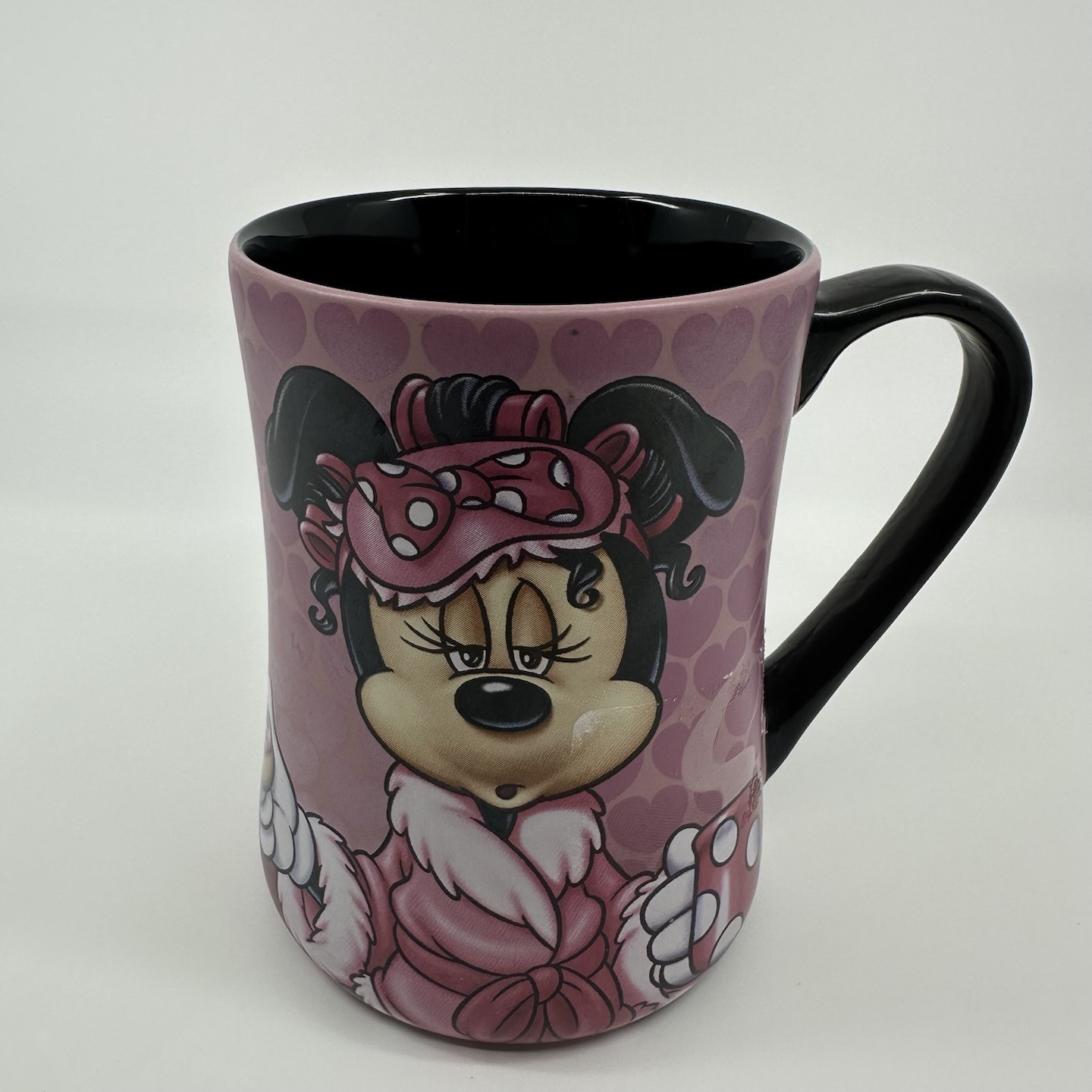 Disney Parks Minnie Mouse Mornings Arent Pretty Pink Coffee Mug Cup ...
