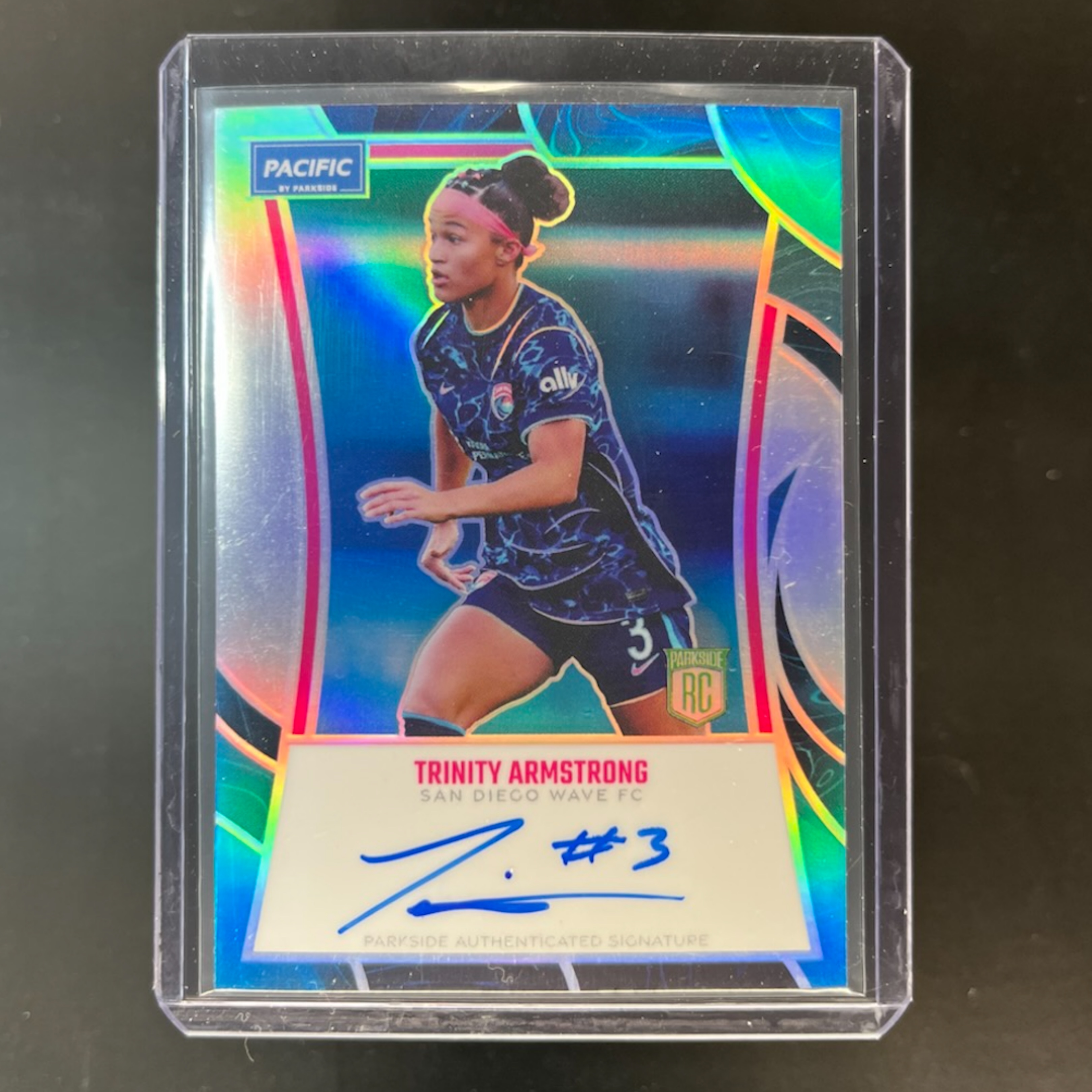 Trinity Armstrong 2025 Parkside Pacific NWSL Signature Series Autograph ...
