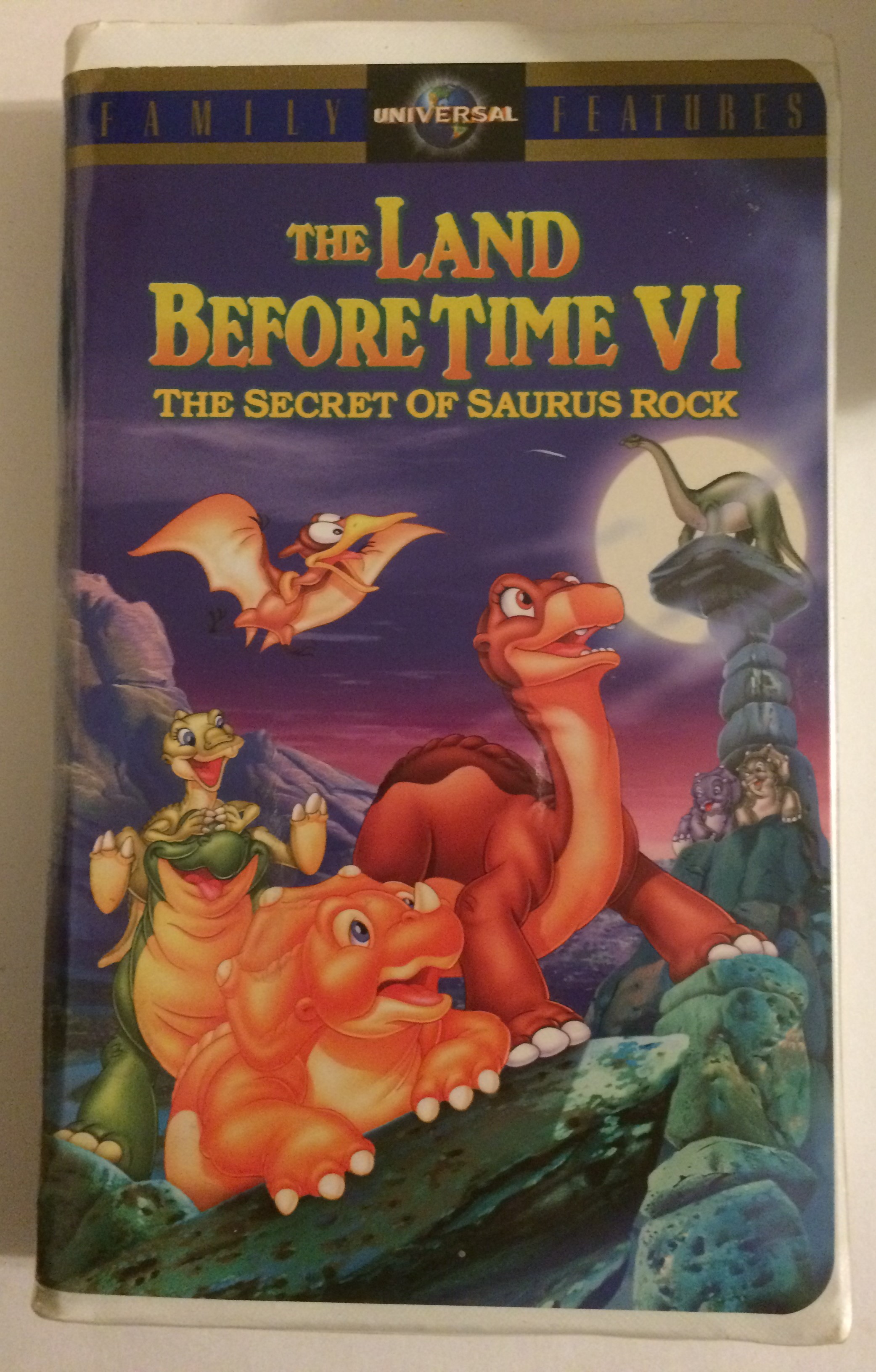 The Land Before Time III The Secret Of Saurus Rock Plays as it should! VHS