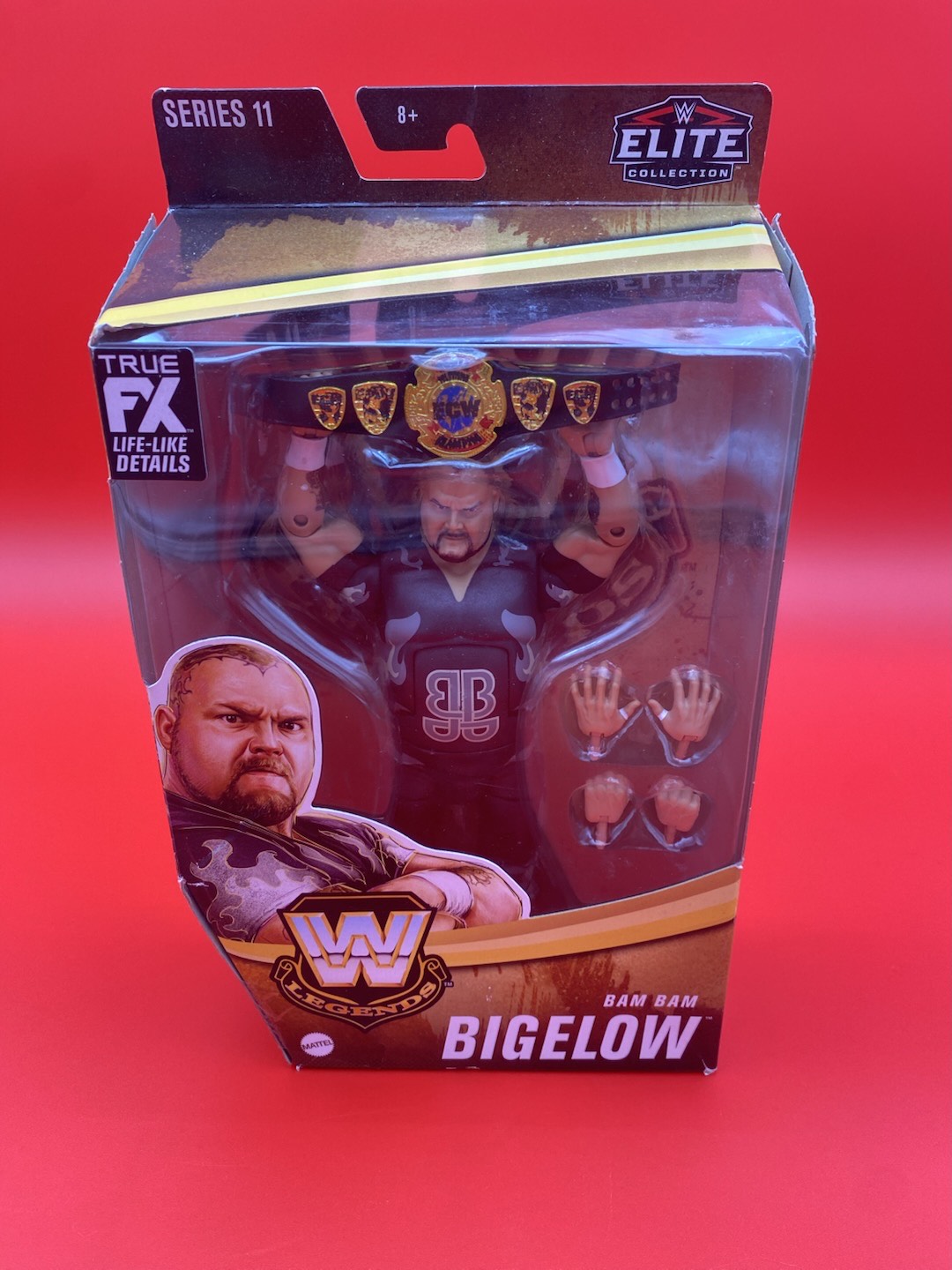 WWE Bam Bam Begelow Elite Collection Series 11 Action Figure Sealed ...