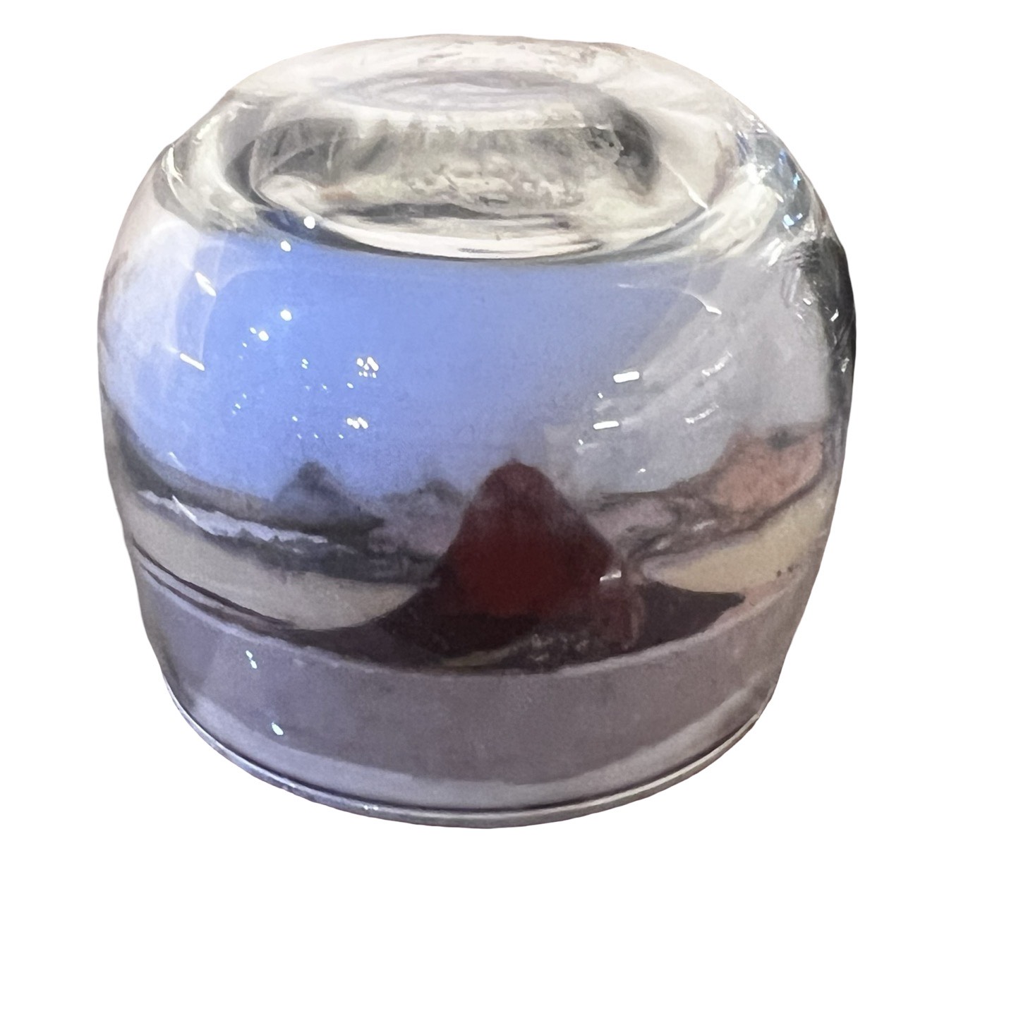 019 Sand Art Glass Paperweight