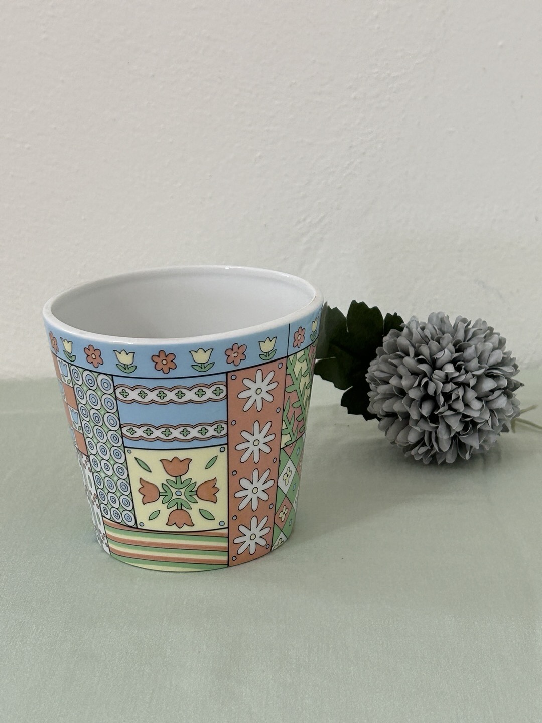 Vintage Kutani Stlye Large Dinner Cup Bowl Menbachi Cup Bowl Shoyu ...