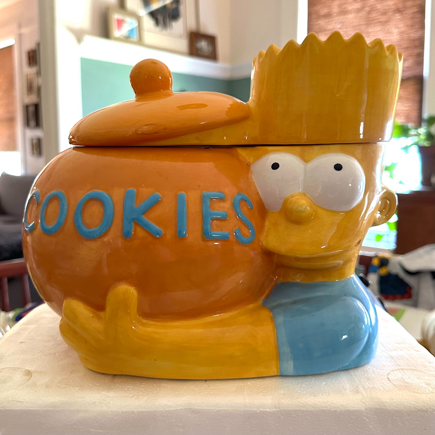 Bart Simpson Cookie Jar (Tropico, 1997)